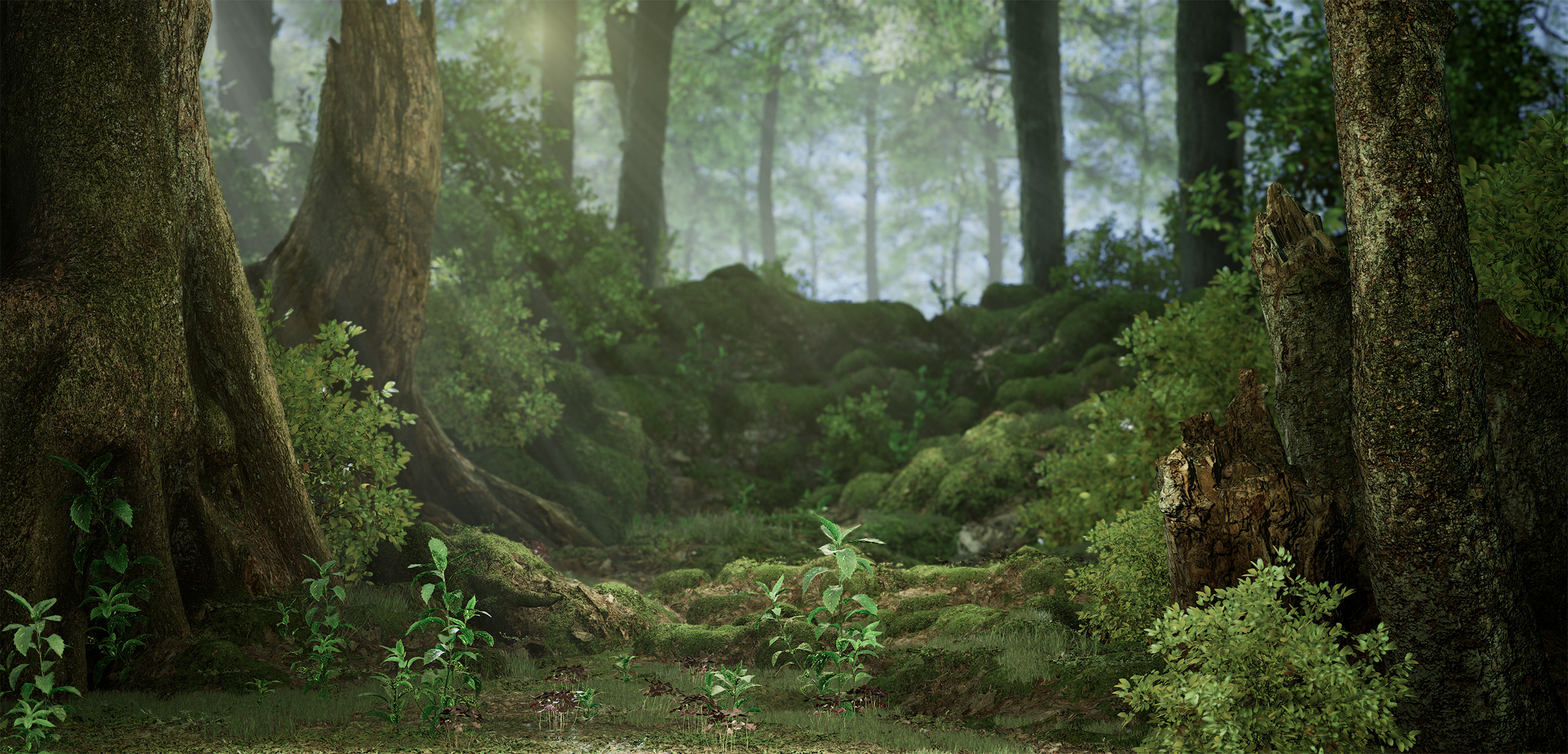 Samuel METIVIER - Realistic forest - Unreal 4