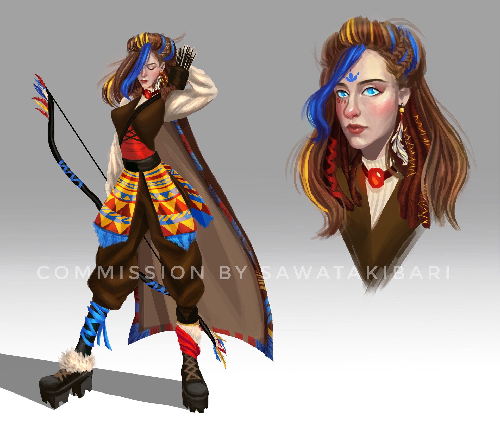 ArtStation - Character design commission