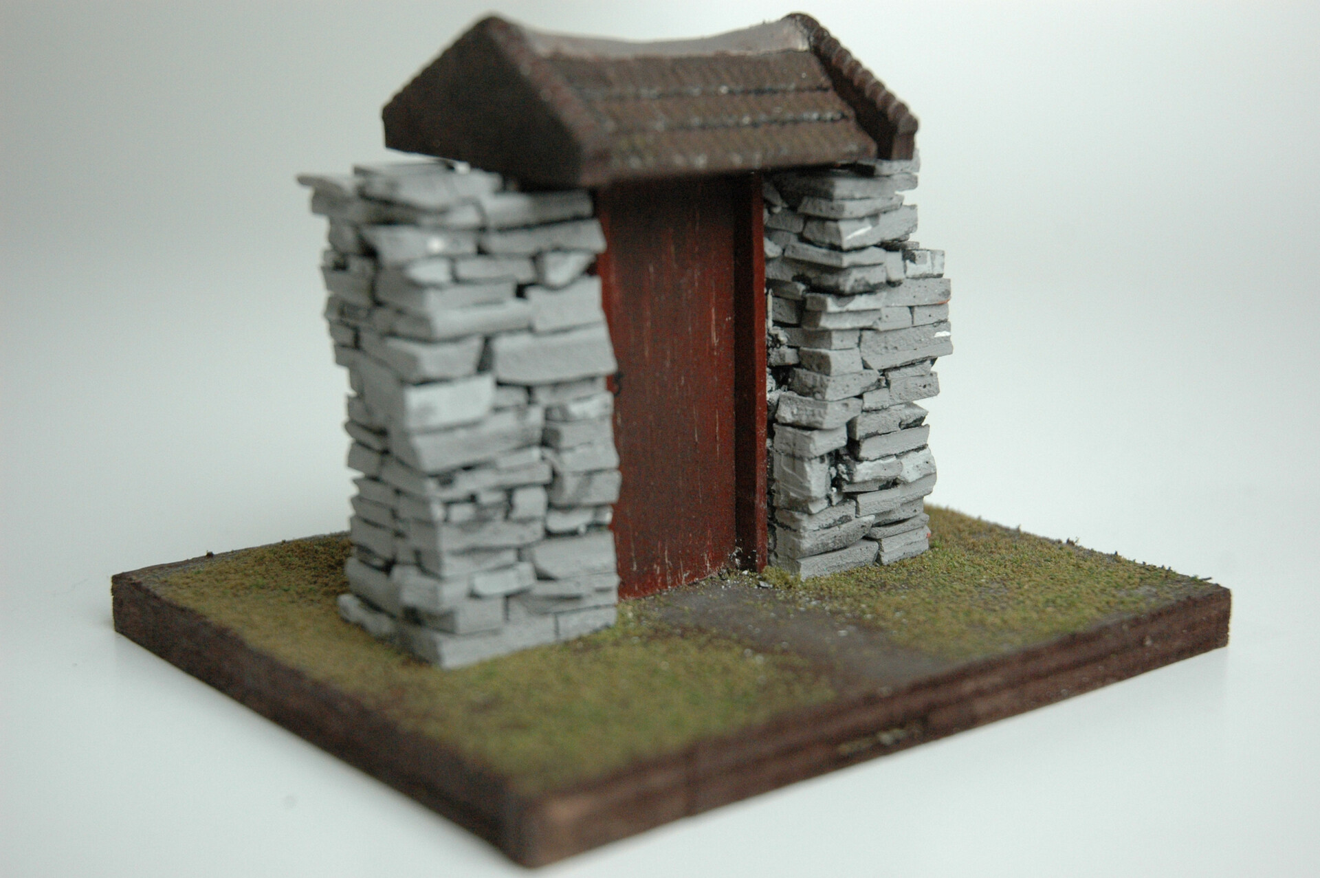ArtStation - 1:40 Model Chinese Entrance Gate