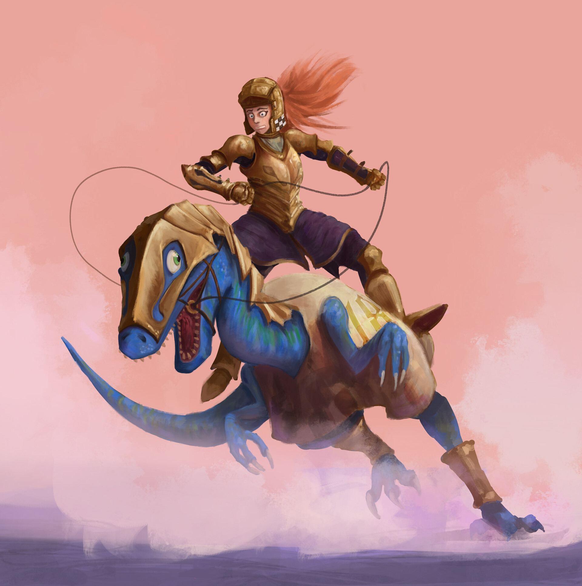 ArtStation - Medieval Dinoracer