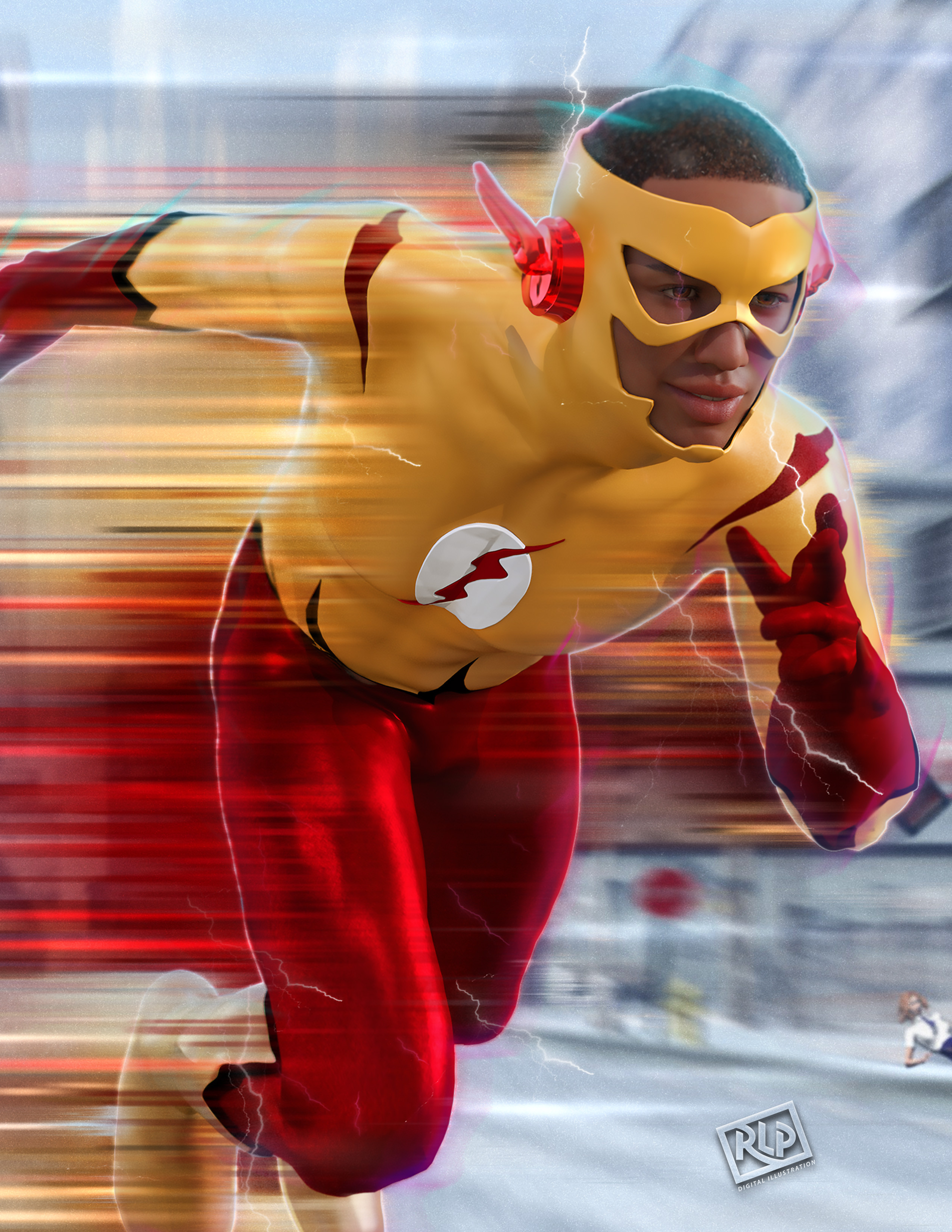 Kid Flash by Roger Patterson Jr. : r/ImaginaryDC