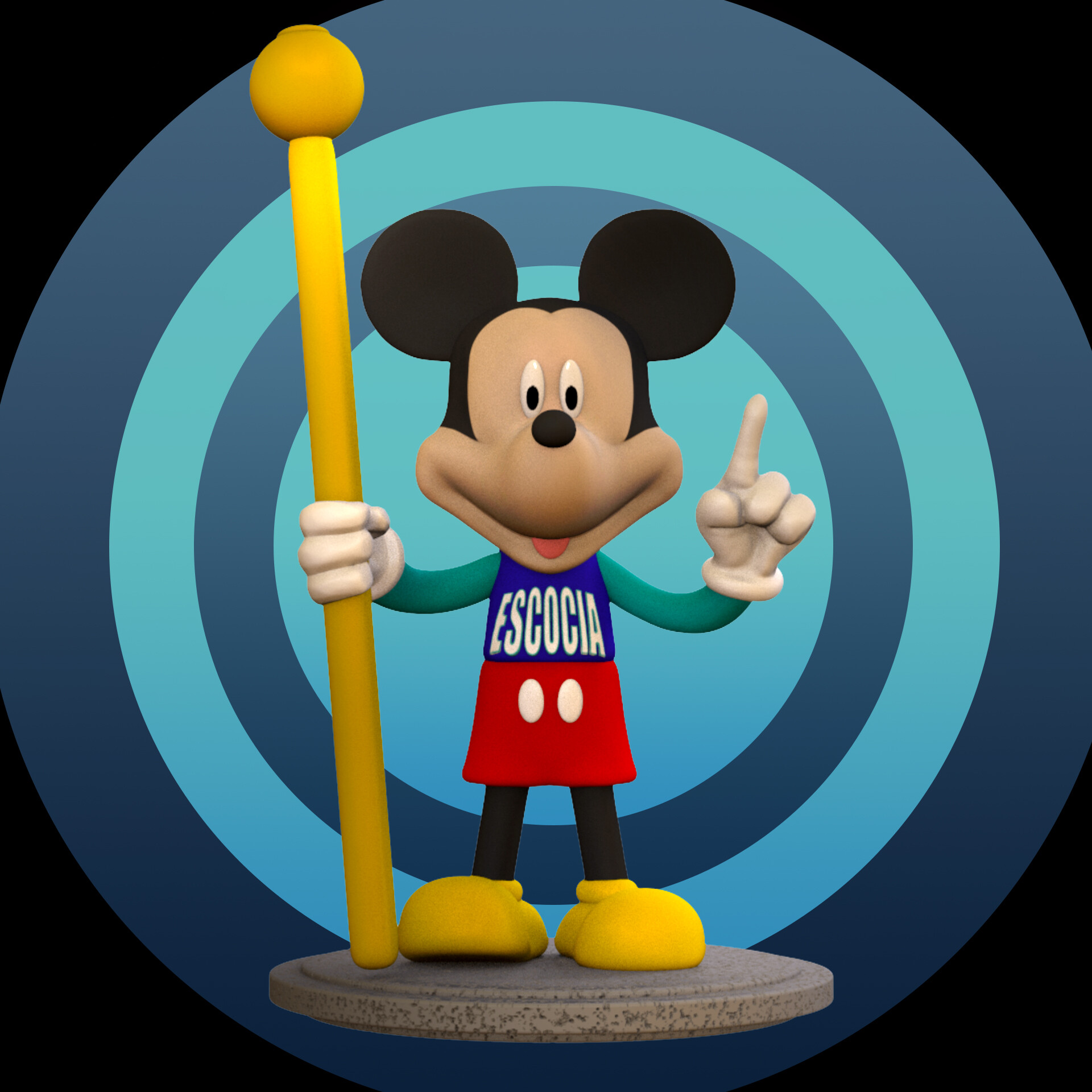 ArtStation - Micky Mouse