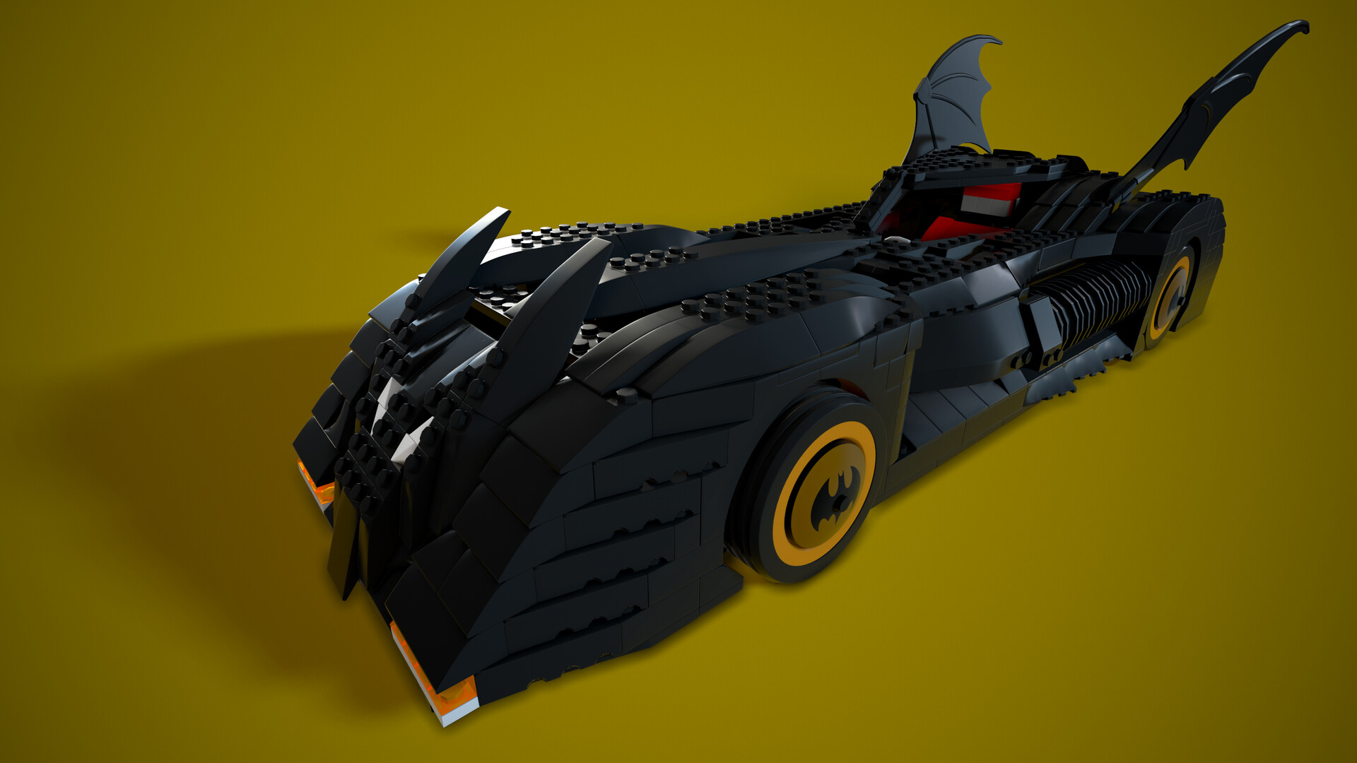 ArtStation - Lego Batmobile