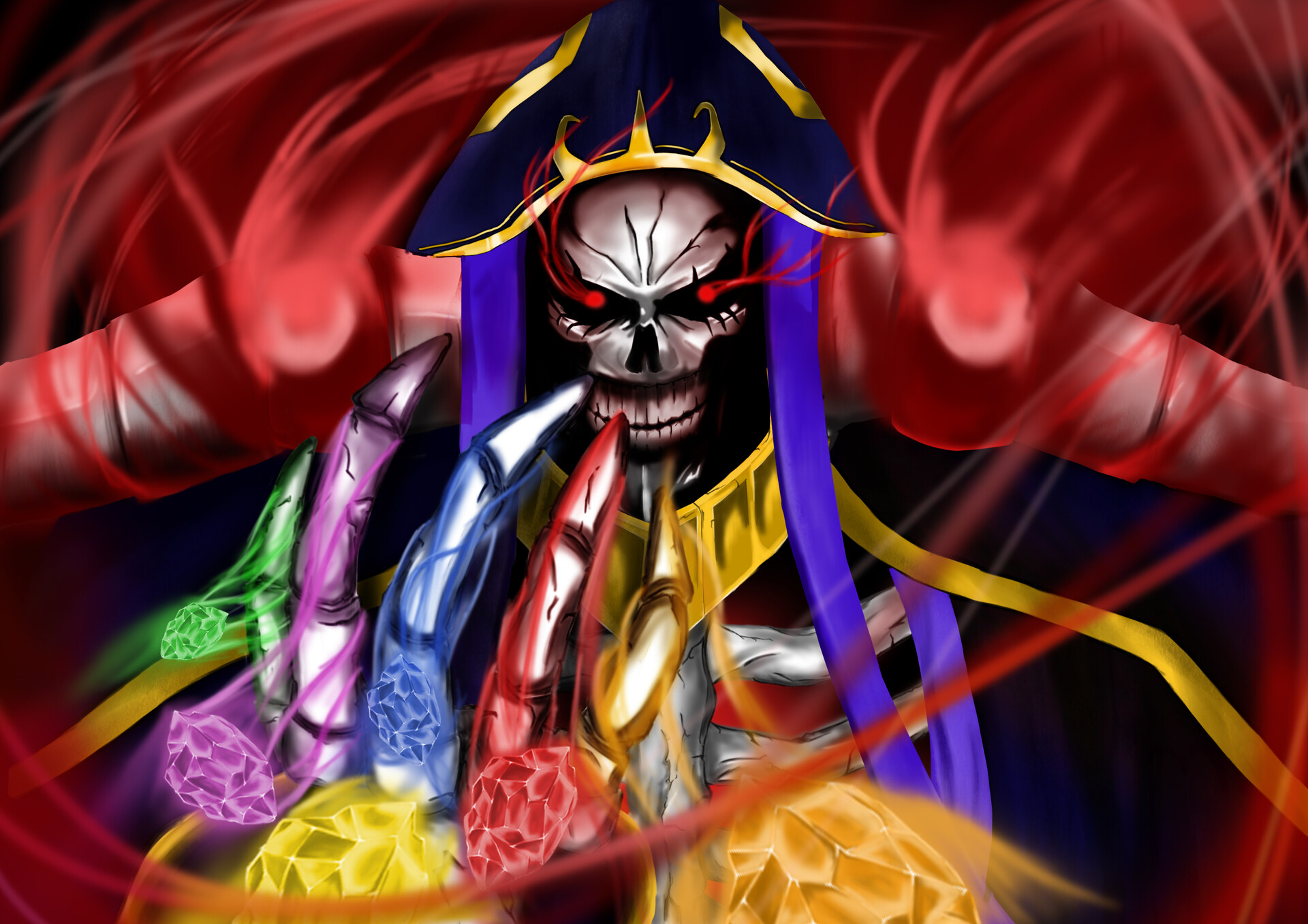 ArtStation - Overload with Infinity Stones