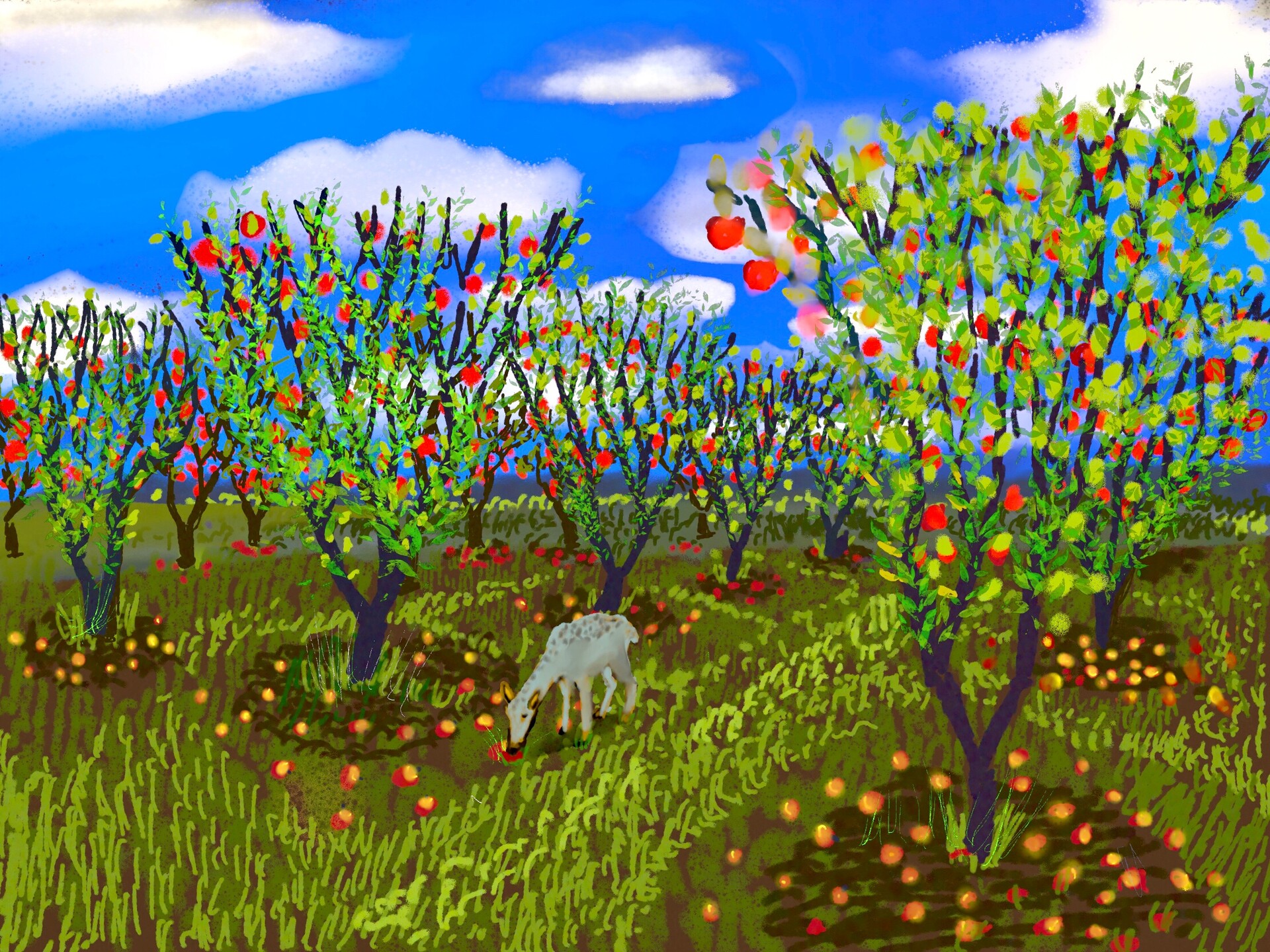 ArtStation - Apple Farm