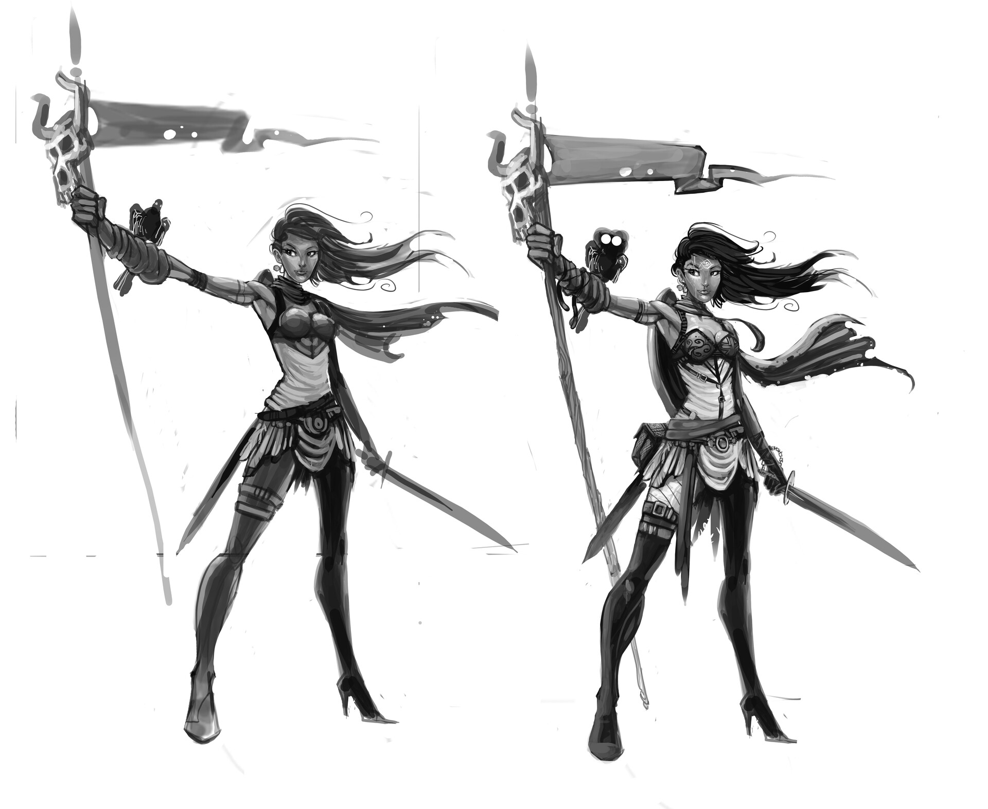 ArtStation - warrior princess