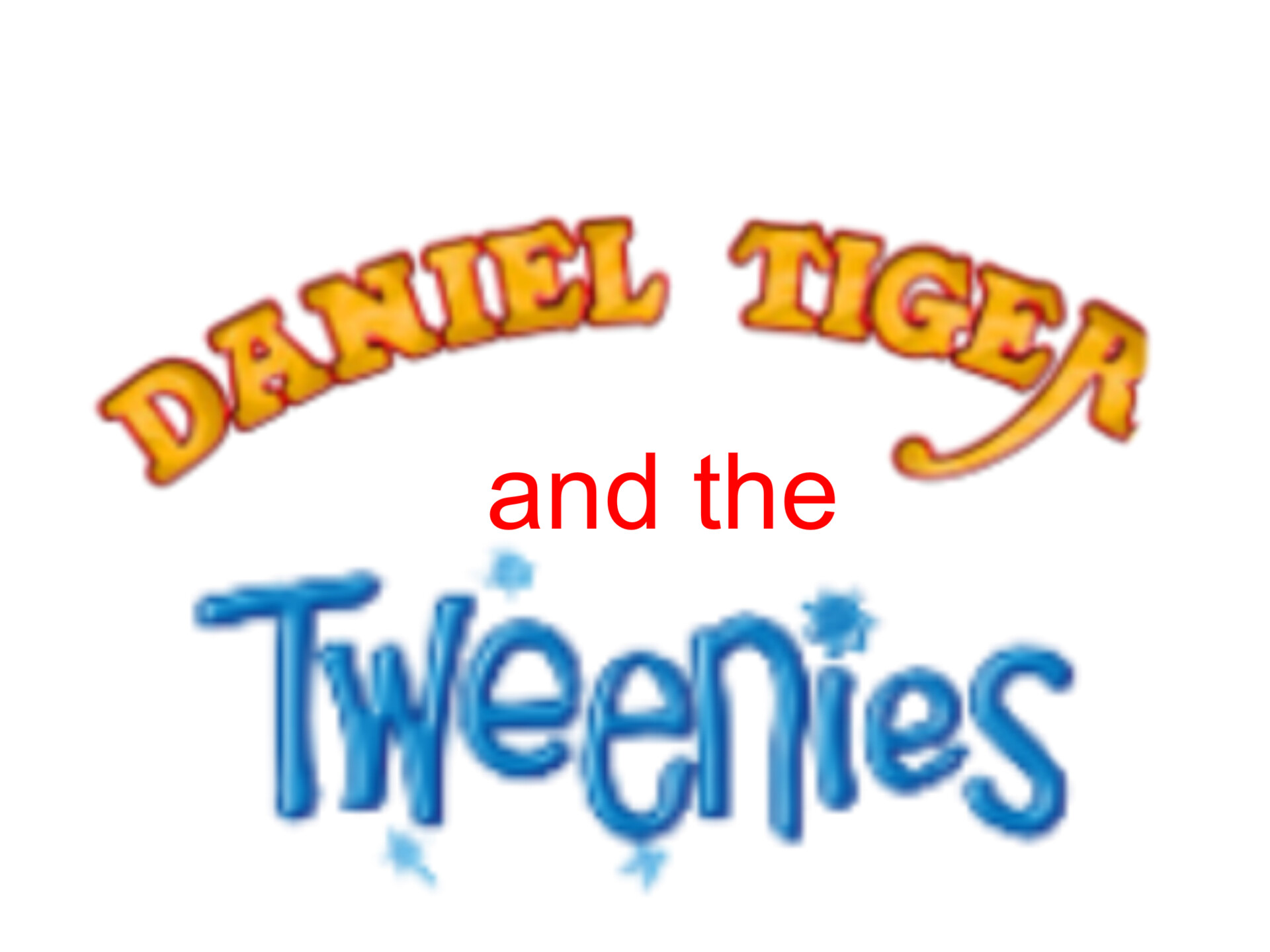 ArtStation - Daniel Tiger and the Tweenies logo