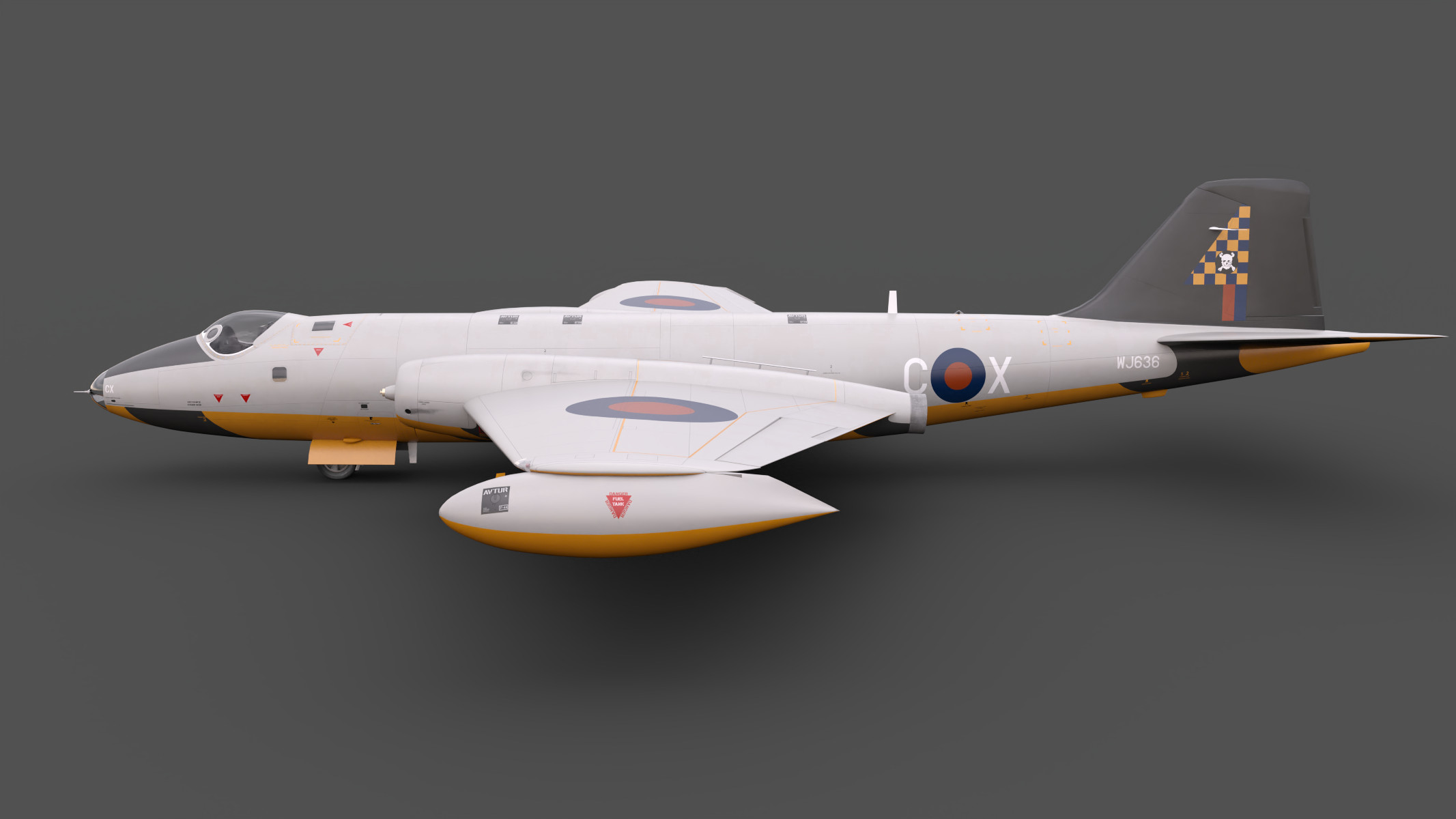 Westfield 3d - Canberra TT.18 Target Tug