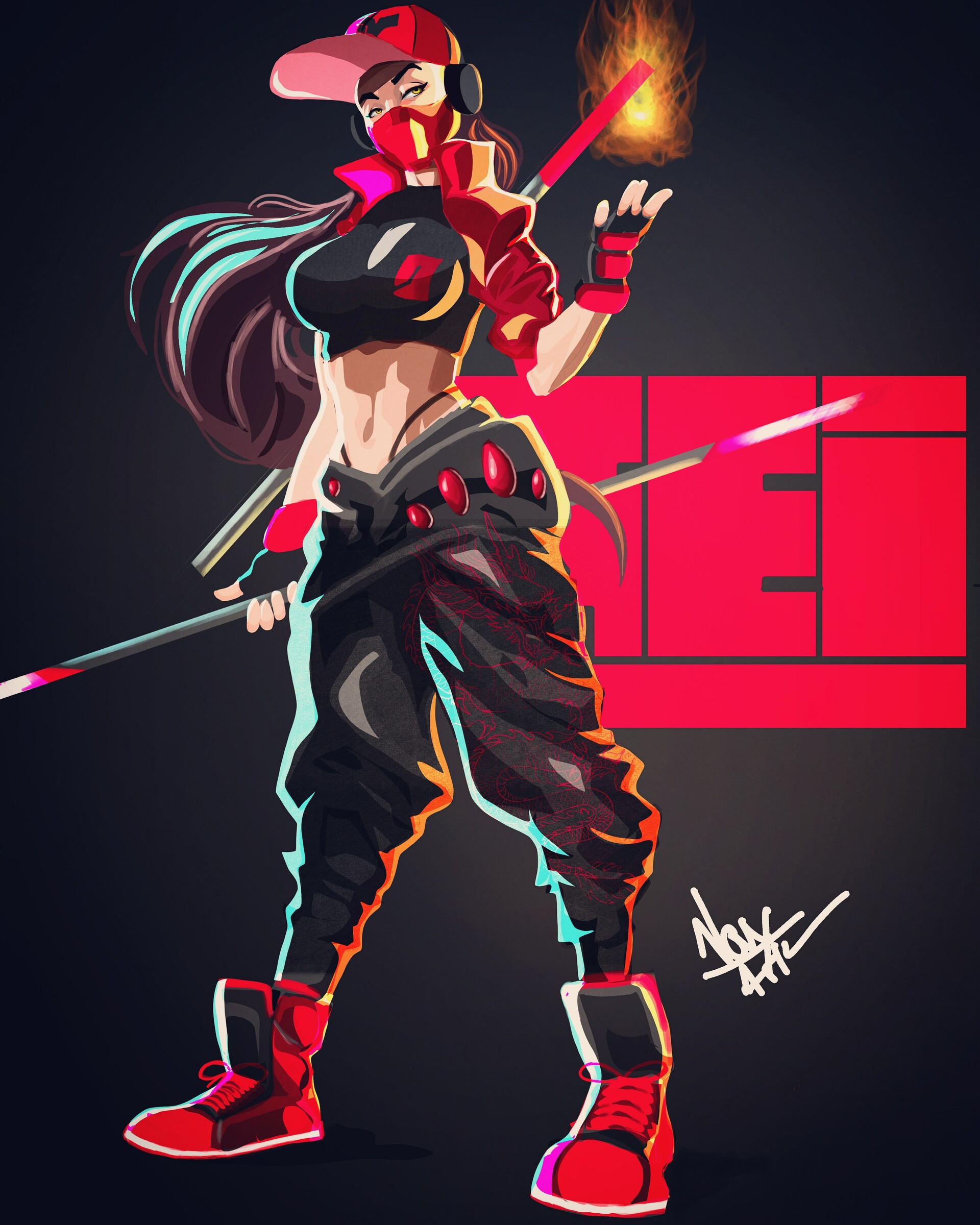 ArtStation - Original Character (REI)