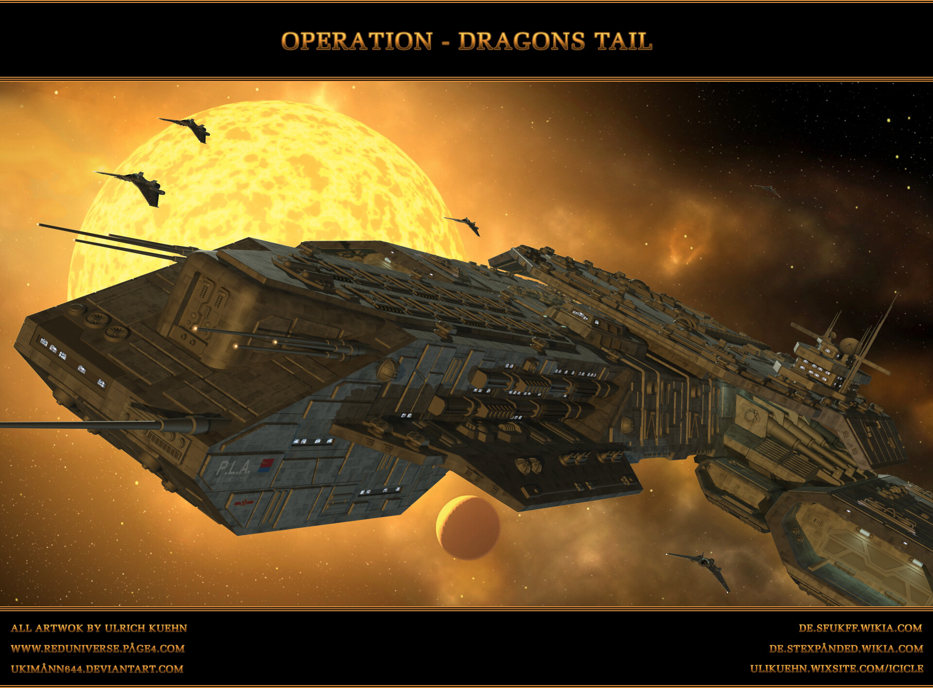 ArtStation - STARGATE-ATLANTIS: Operation Dragons-Tail