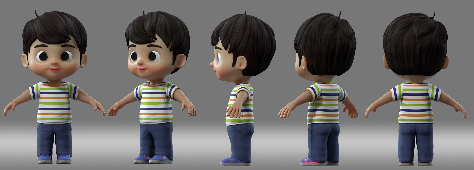 ArtStation - cartoon boy child