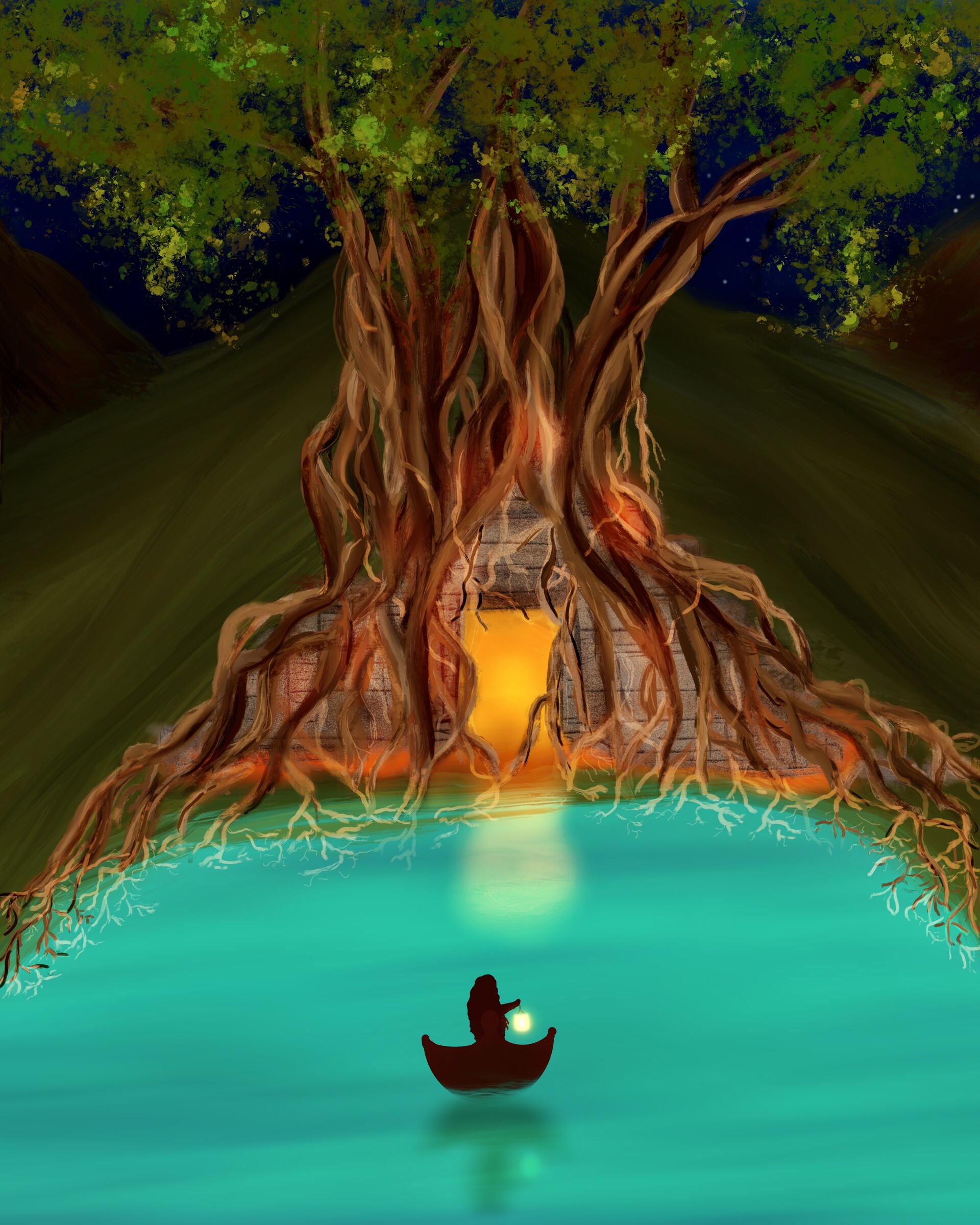 ArtStation - Enchanted tree