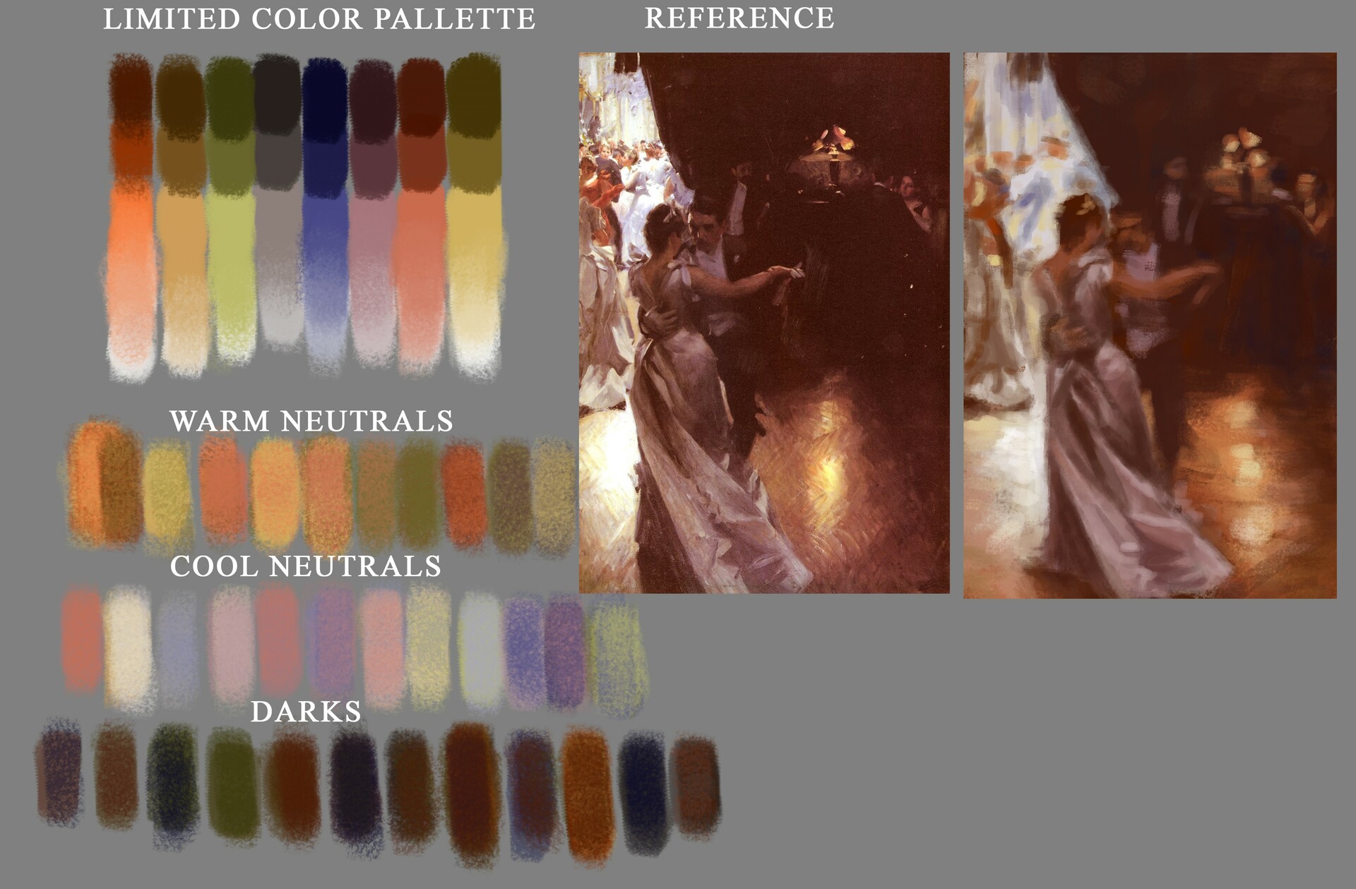 ArtStation - Color pallet Study 1