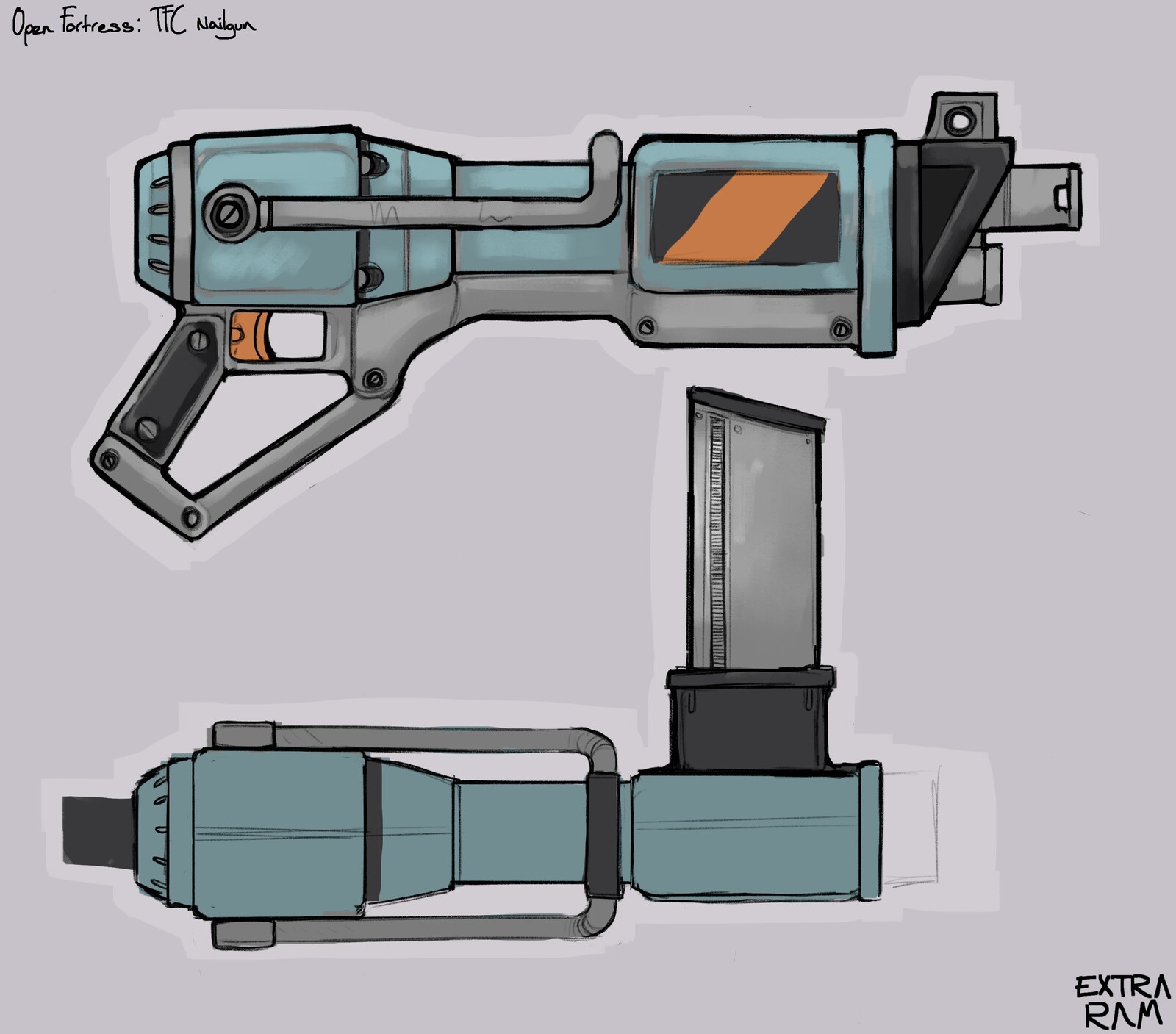 Jamie Reidy - An Assortment of Concepts For Open Fortress.