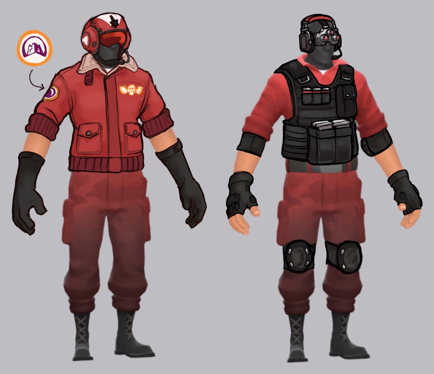 ArtStation - An Assortment of Concepts For Open Fortress.