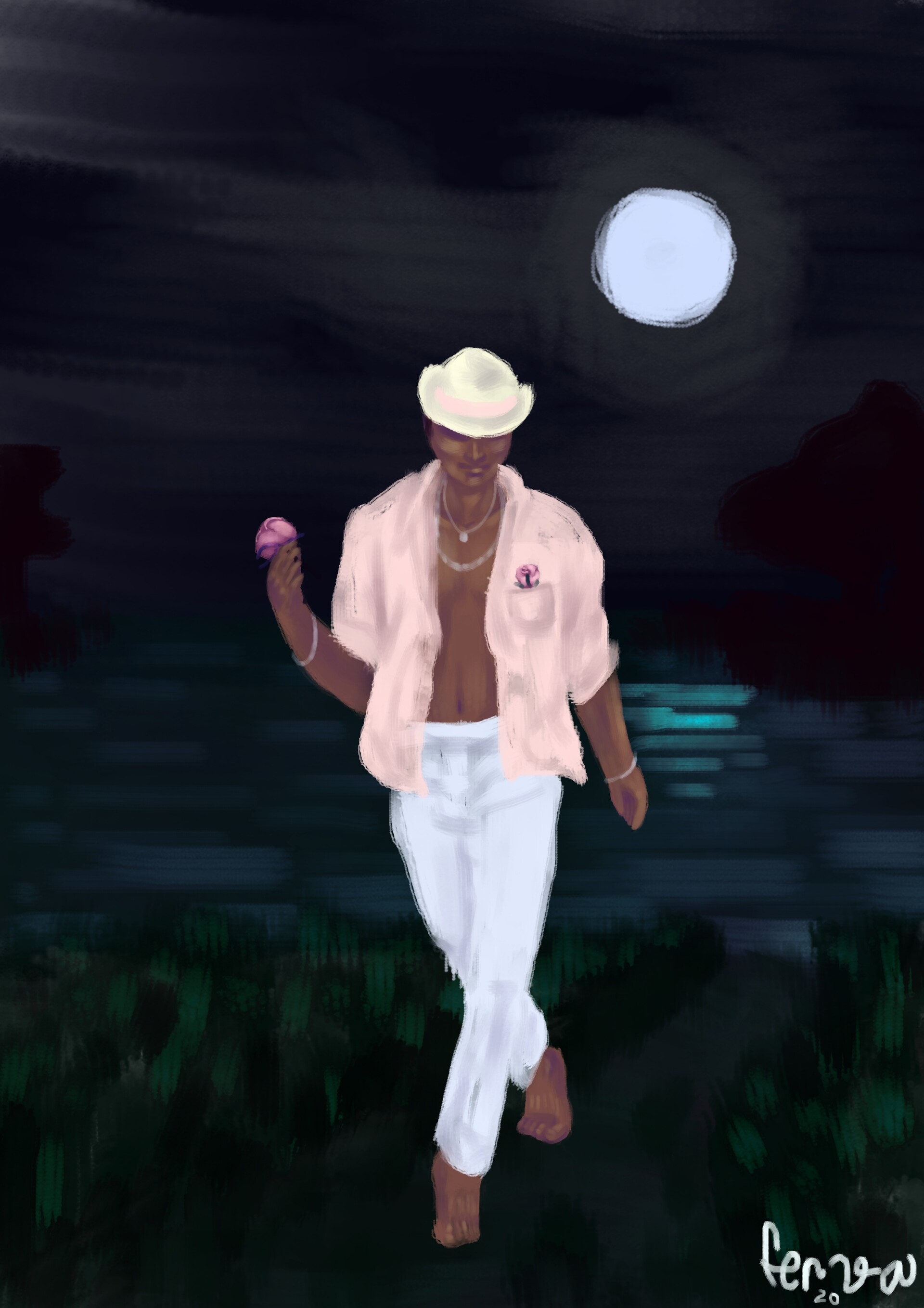 ArtStation - Boto by the moonlight