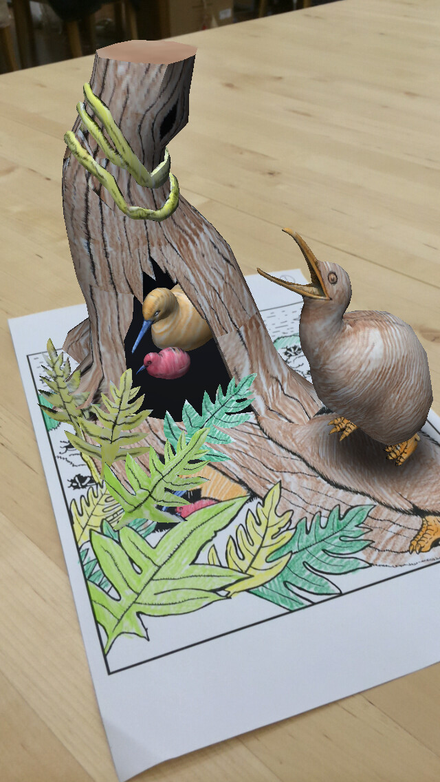 Shunsuke Fukuden - 3D AR Amazing Animals of New Zealand at QuiverVision ...