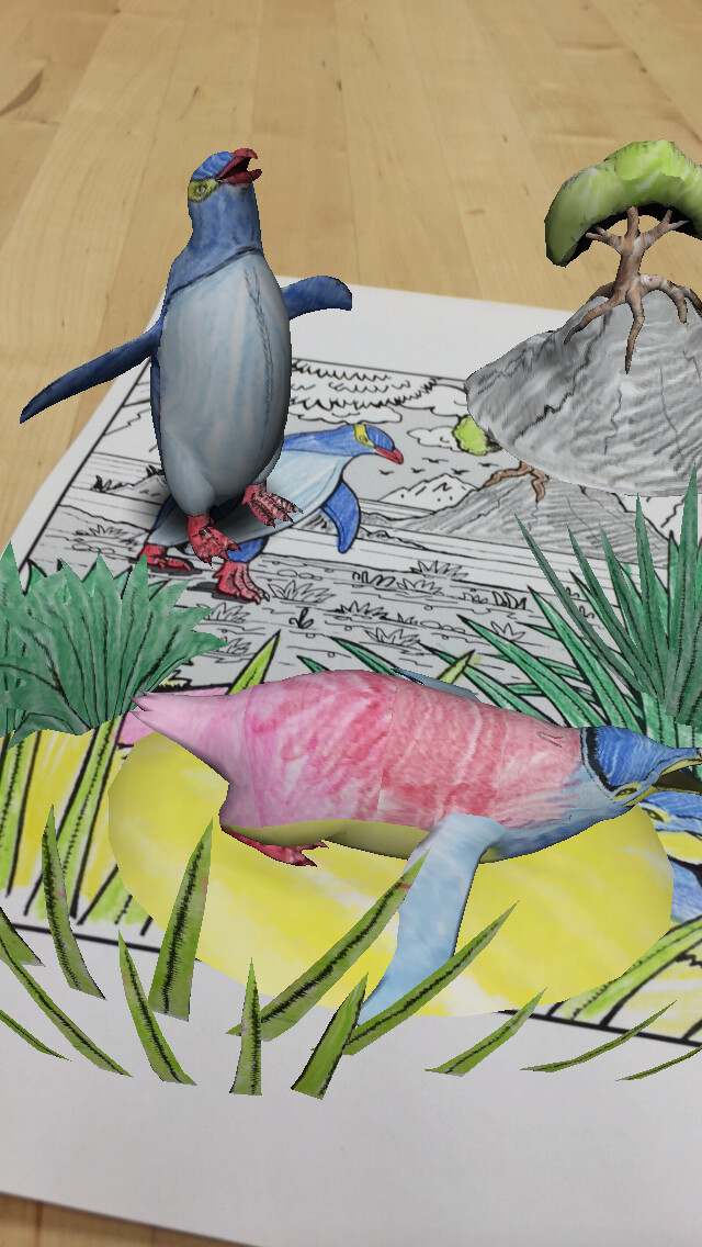 Shunsuke Fukuden - 3D AR Amazing Animals of New Zealand at QuiverVision ...