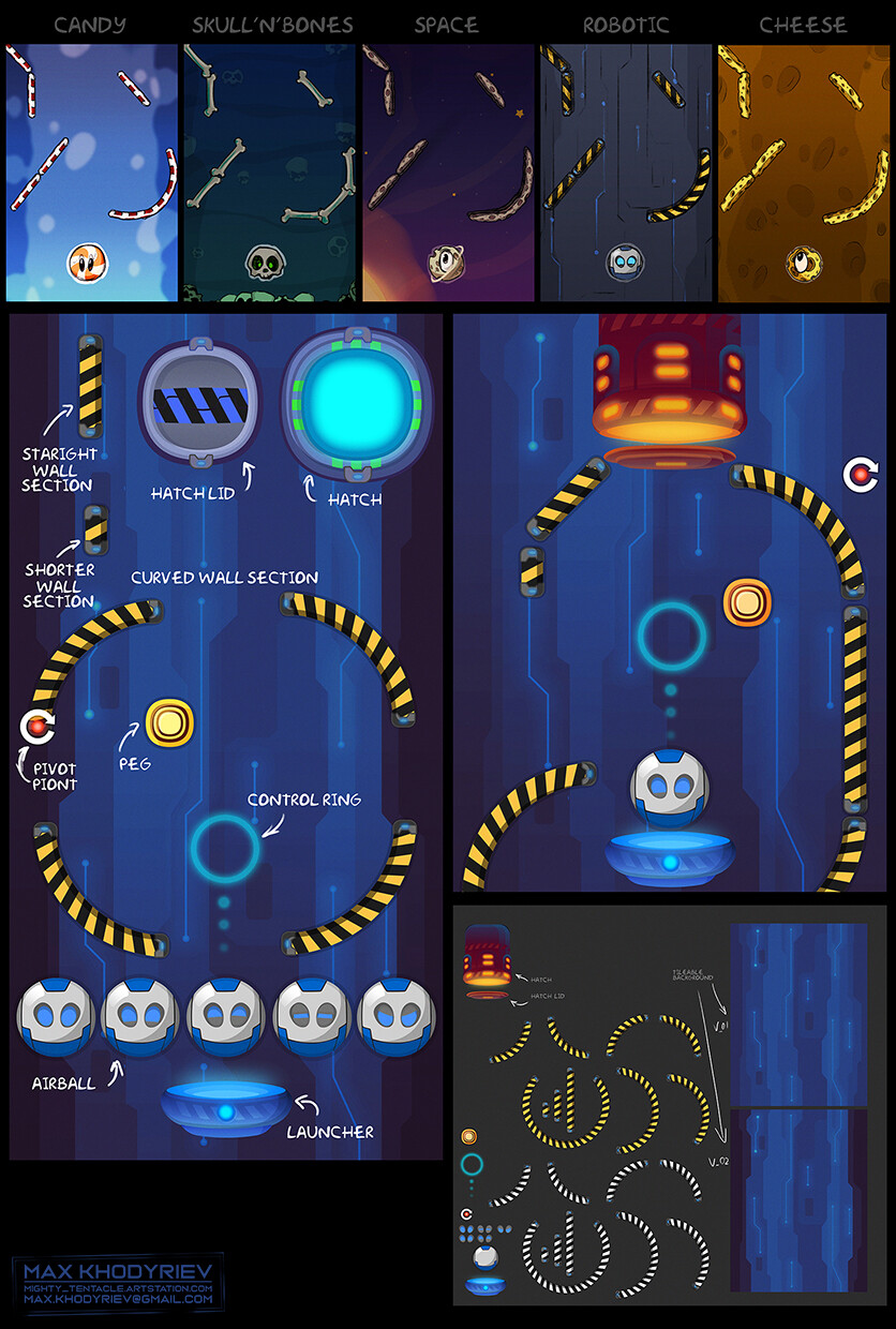 Max Khodyrev - 2D Game Design (Stylized Character Environment and Props ...