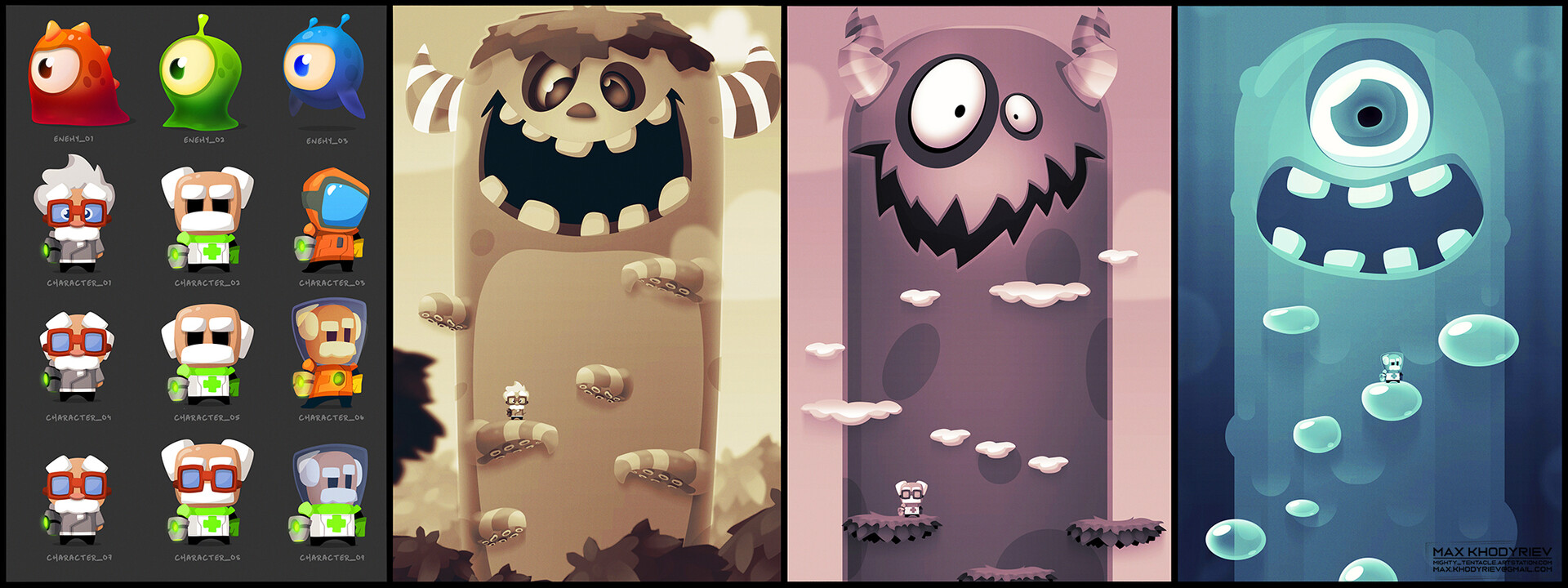 Max Khodyrev - 2D Game Design (Stylized Character Environment and Props ...