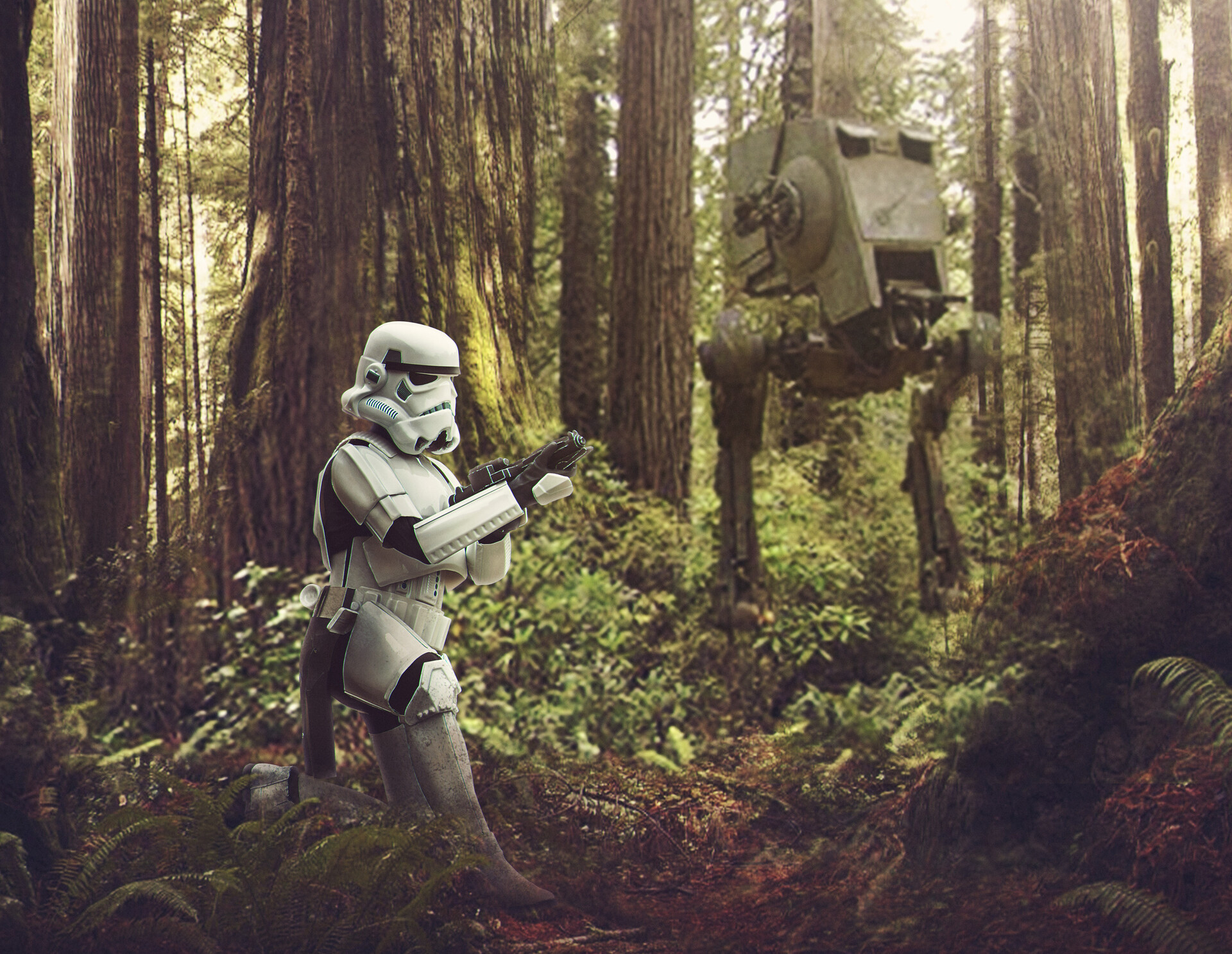 ArtStation - Star Wars Return of the Jedi fan art