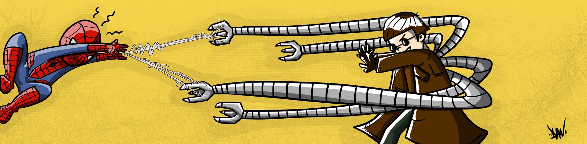 ArtStation - Spidey vs Doc Ock