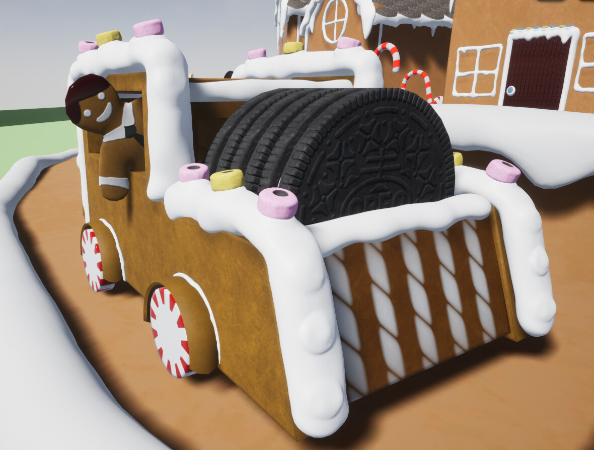 ArtStation - Gingerbread Kingdom