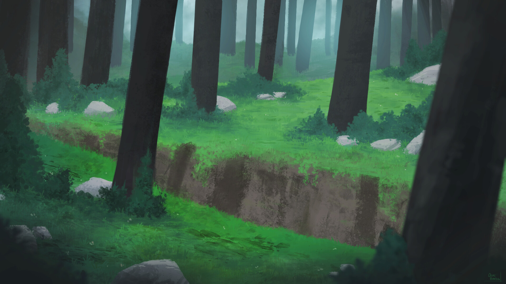 naruto forest background