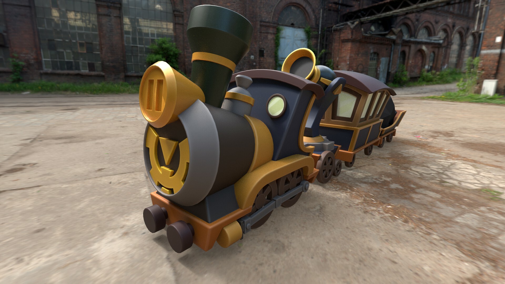 ArtStation - Spirit Train