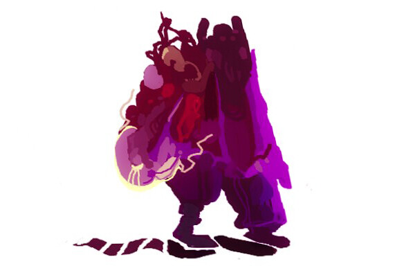 ArtStation - violet man