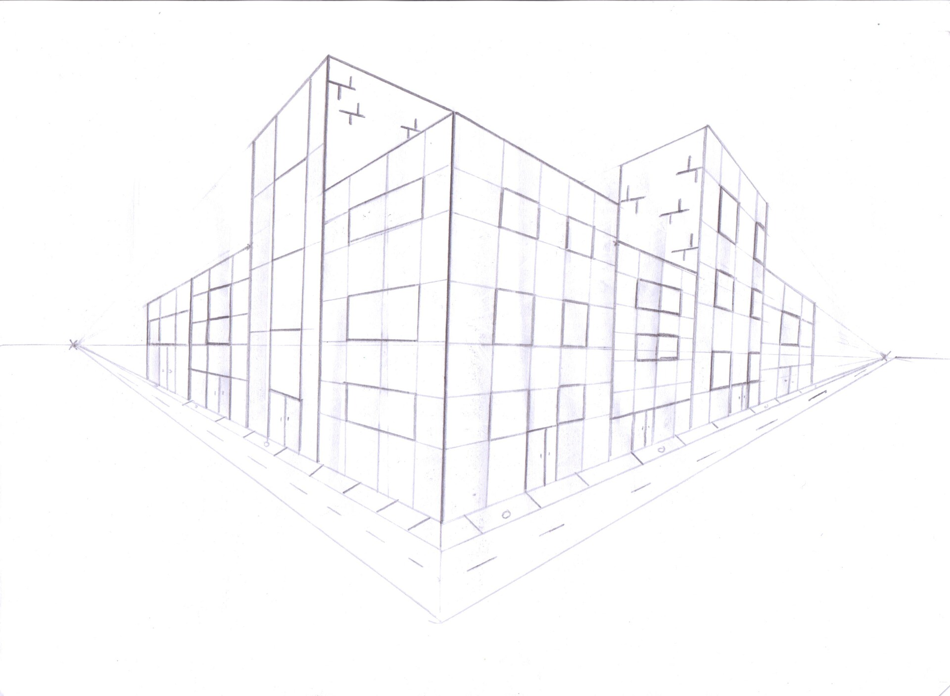 ArtStation - View Perspective Practice