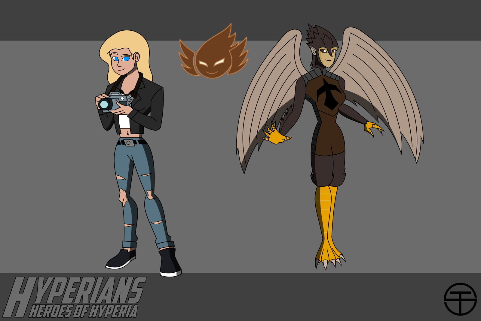 Timothy Solomon - Hyperians: Olivia Morgan aka Sonic Wing