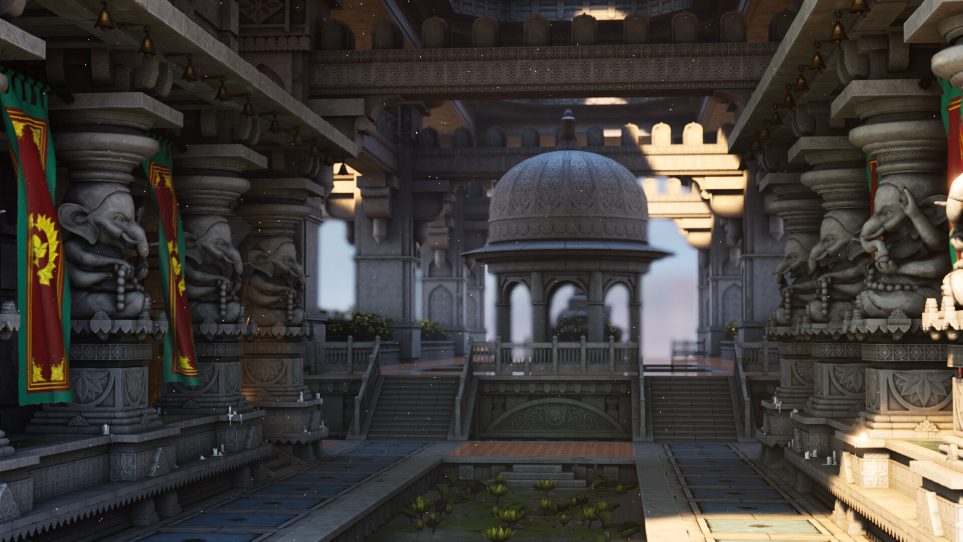 Robert Jones - Indian Temple - 3D