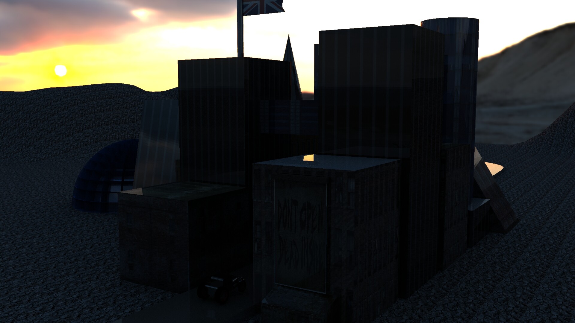 ArtStation - Early world renders