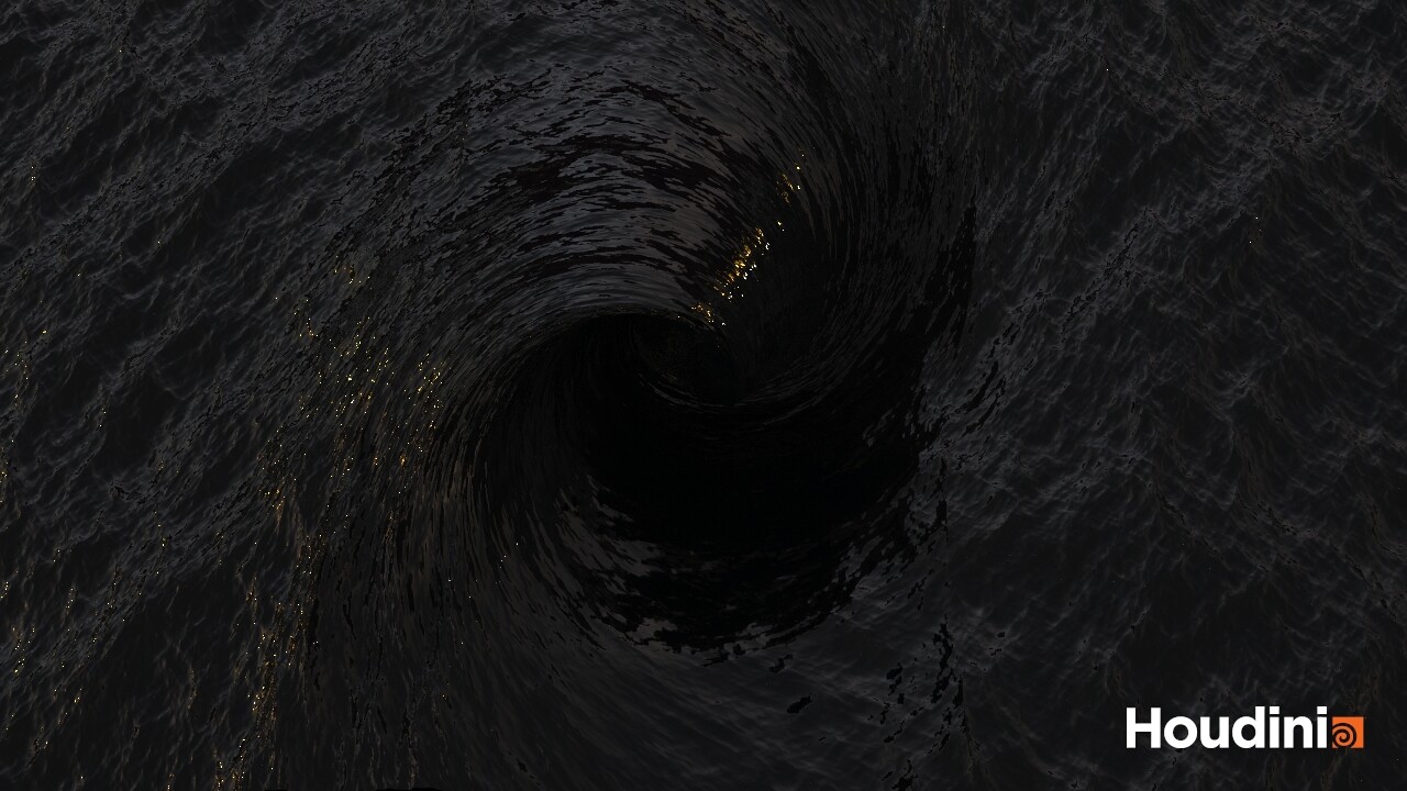 ArtStation - Houdini daily challenge day 5 : wave