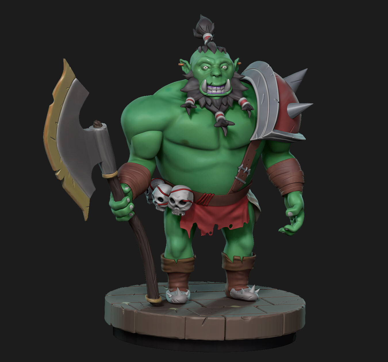 ArtStation - Axe Orc