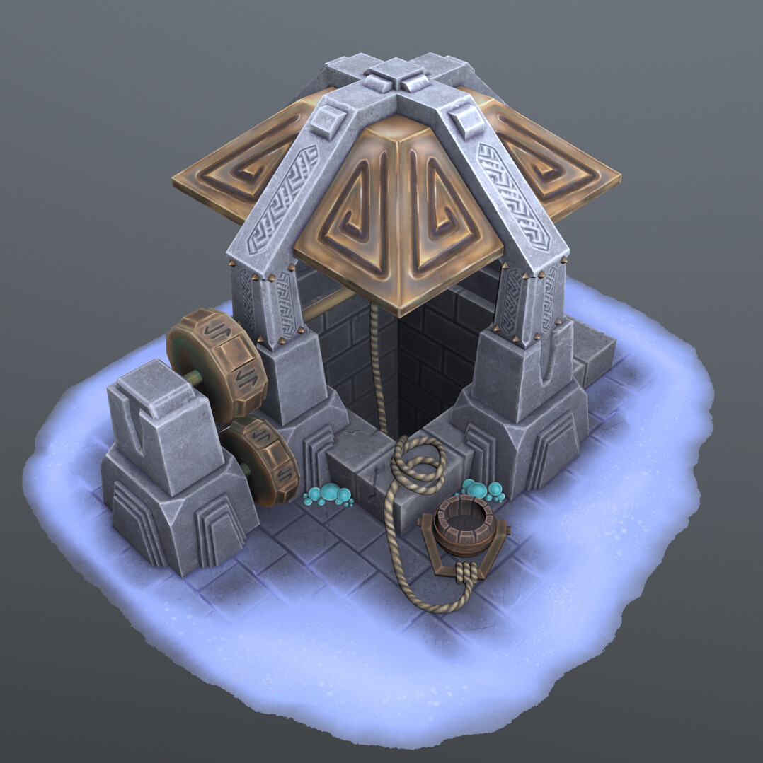 ArtStation - Dwarven Well - Arcane Showdown Fan Art