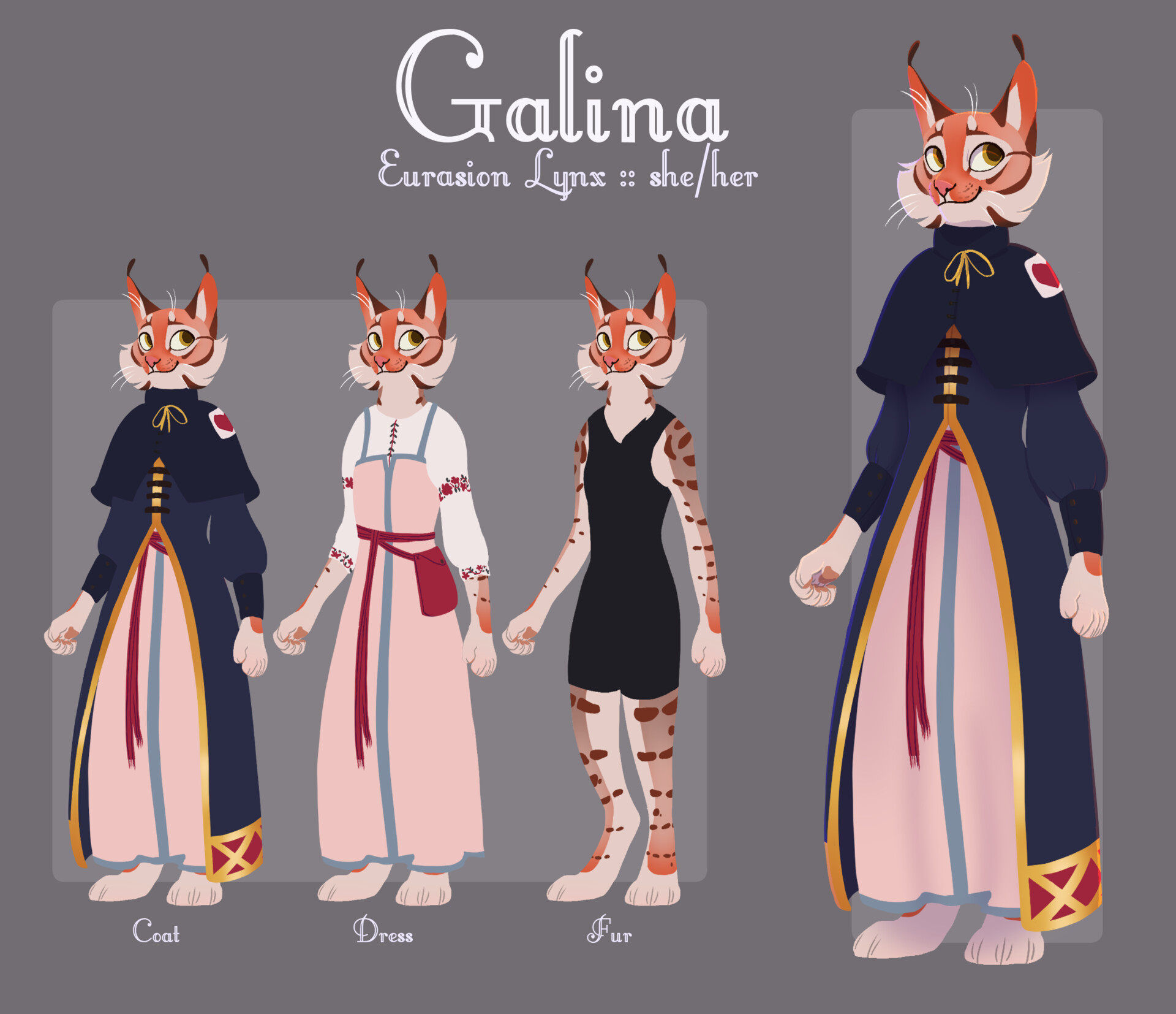 ArtStation - Galina Character Design