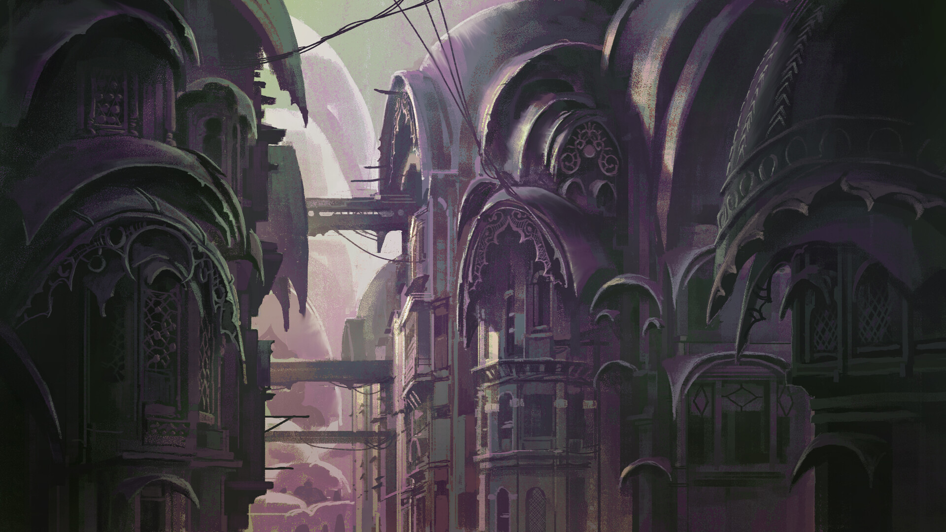 Arch City by Anthony Brault : r/ImaginaryArchitecture