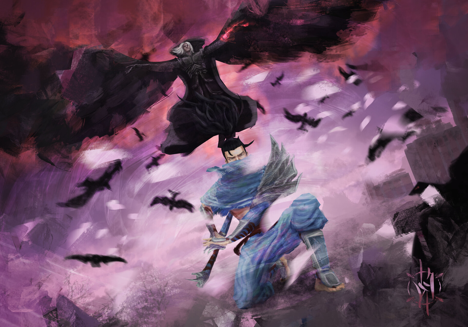 ArtStation - Yasuo Swain Runeterra