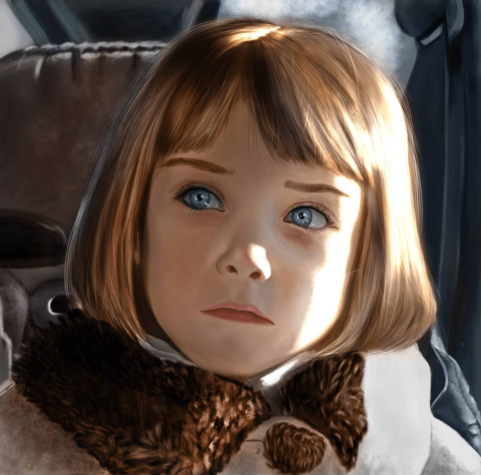 ArtStation - Cutie portrait study