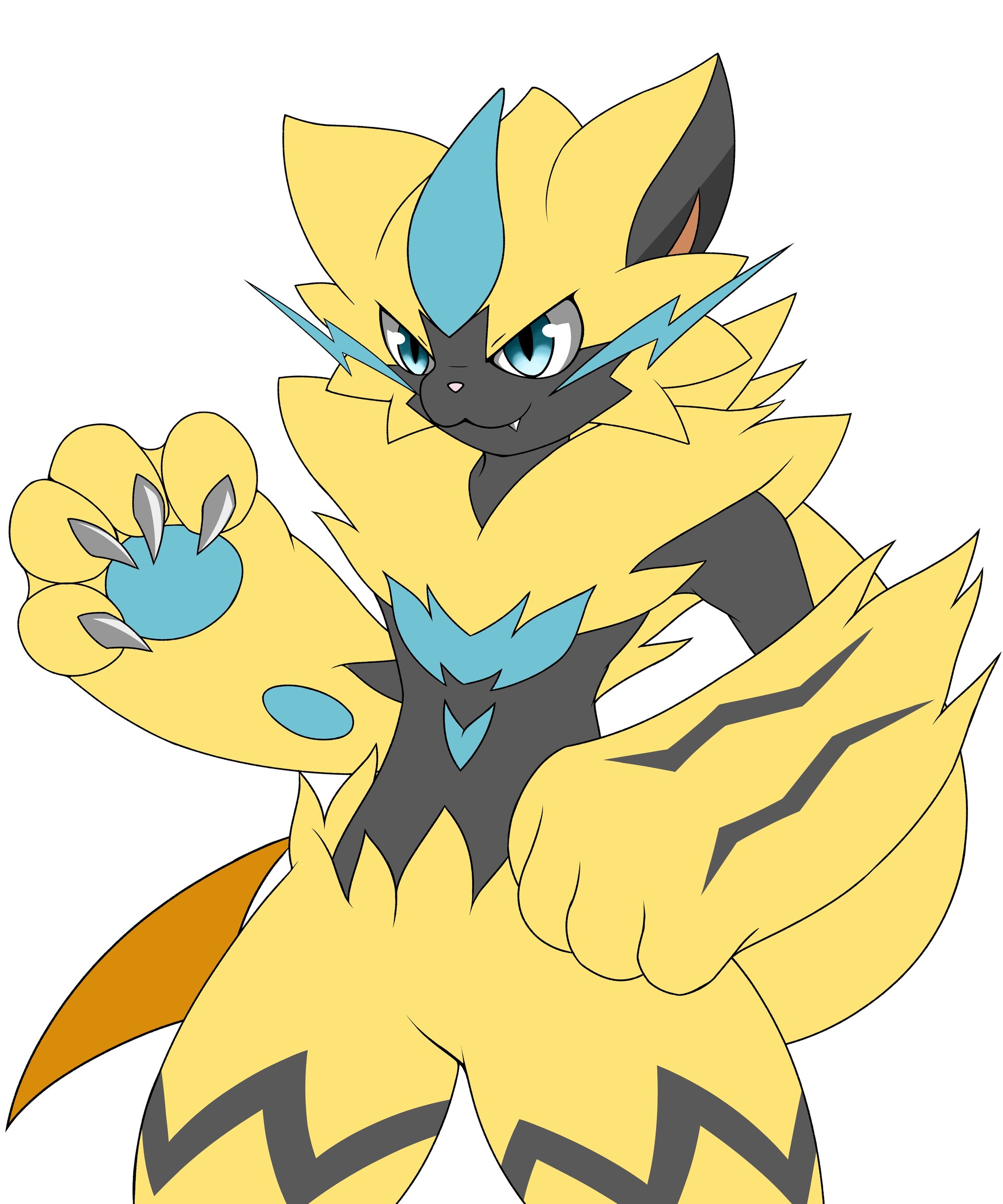 Mystic Lucario - Zeraora