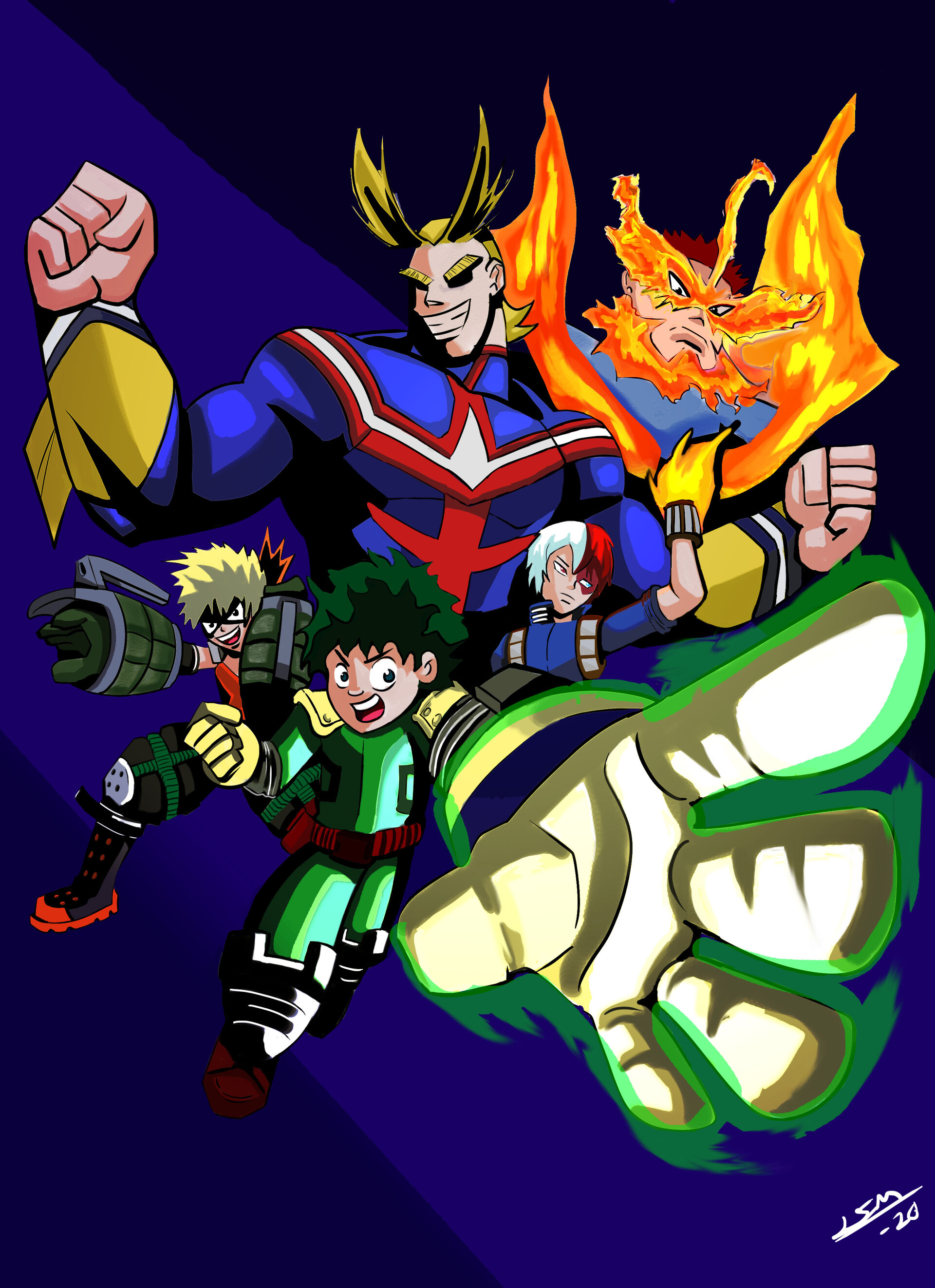 ArtStation - Heroes Unite!