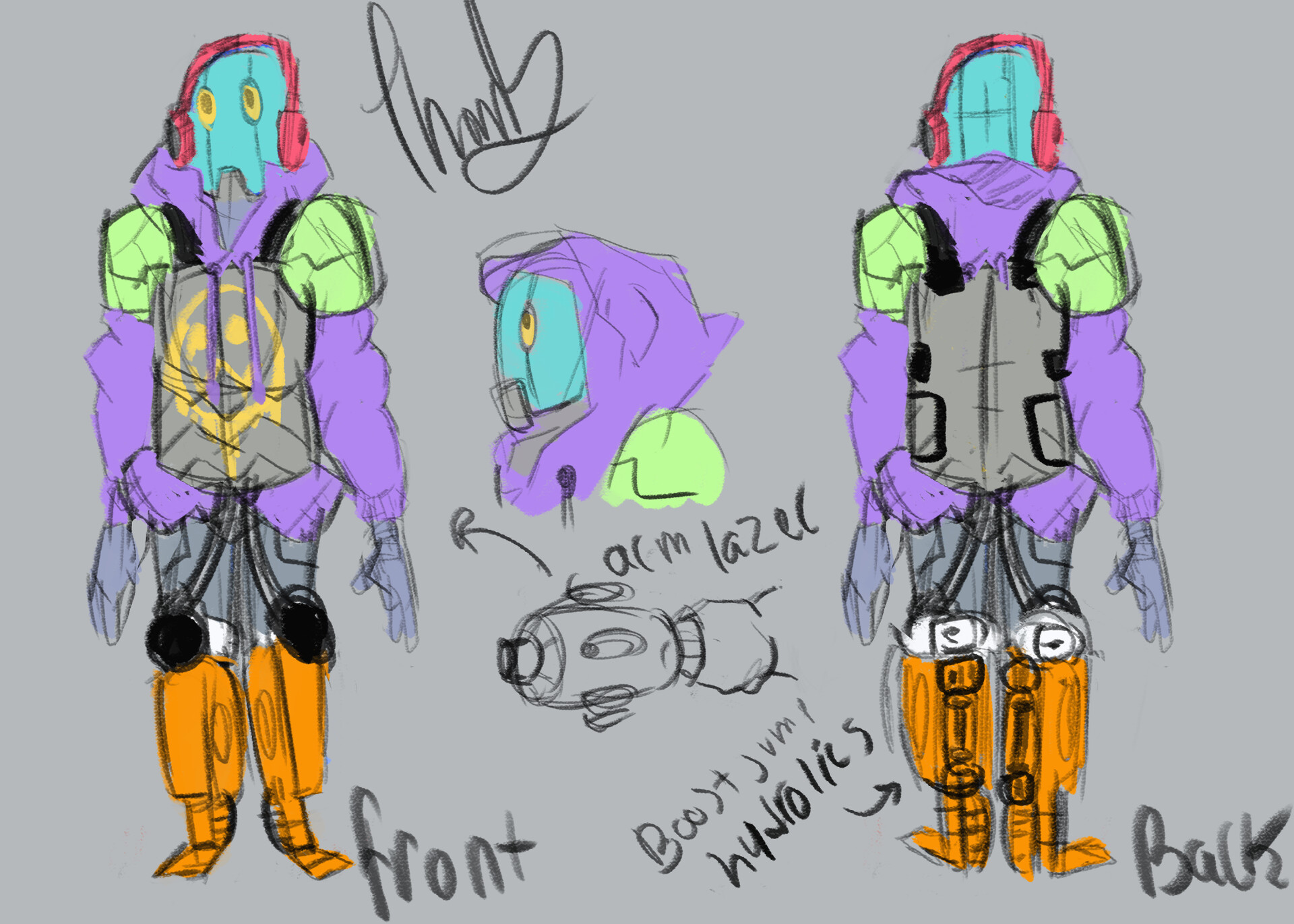 ArtStation - Boost Jump Robot