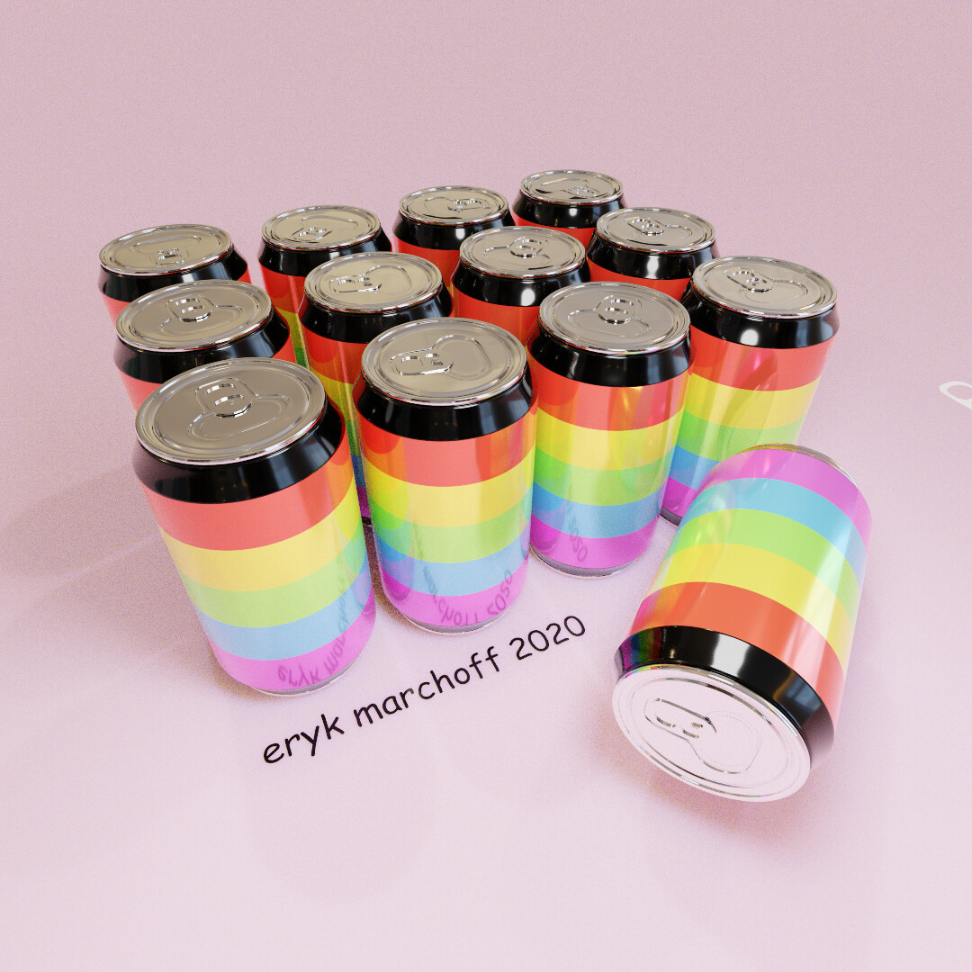 ArtStation - Cans [PROP]