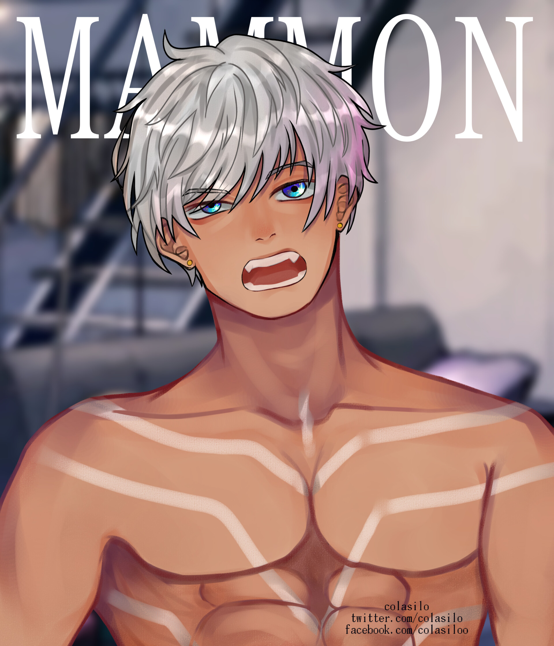 ArtStation - Mammon - Obey Me