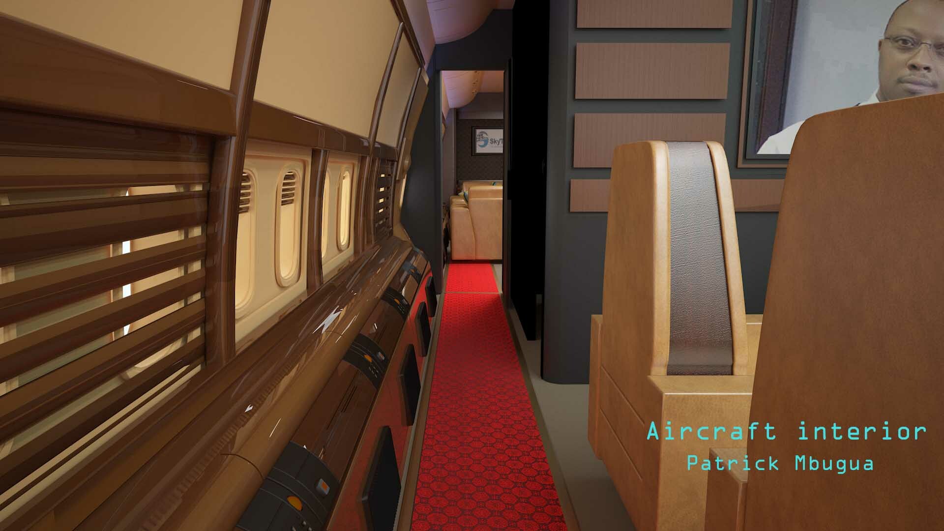 patrick mbugua - Aircraft interior and tire texture