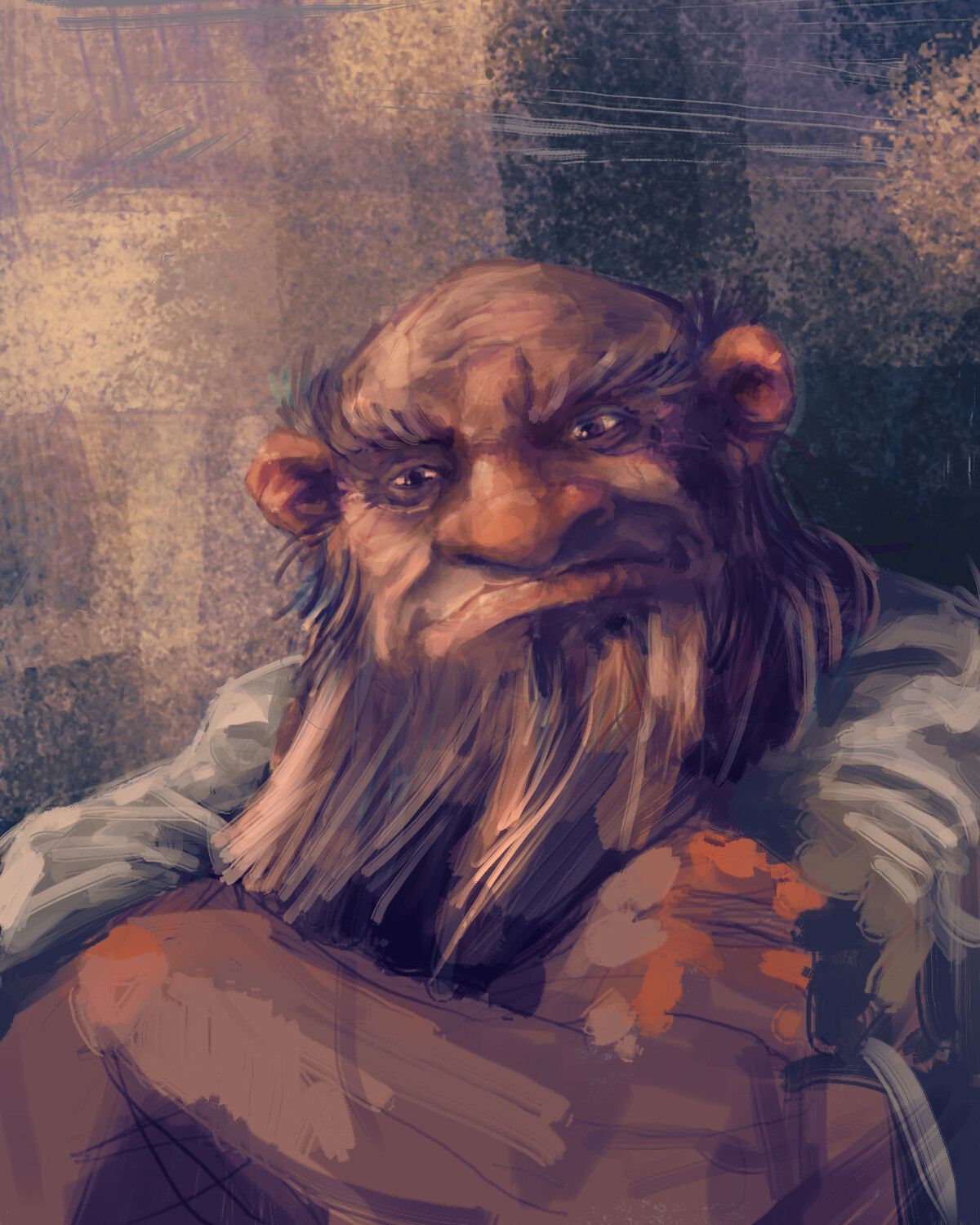 ArtStation - Dwarf portrait