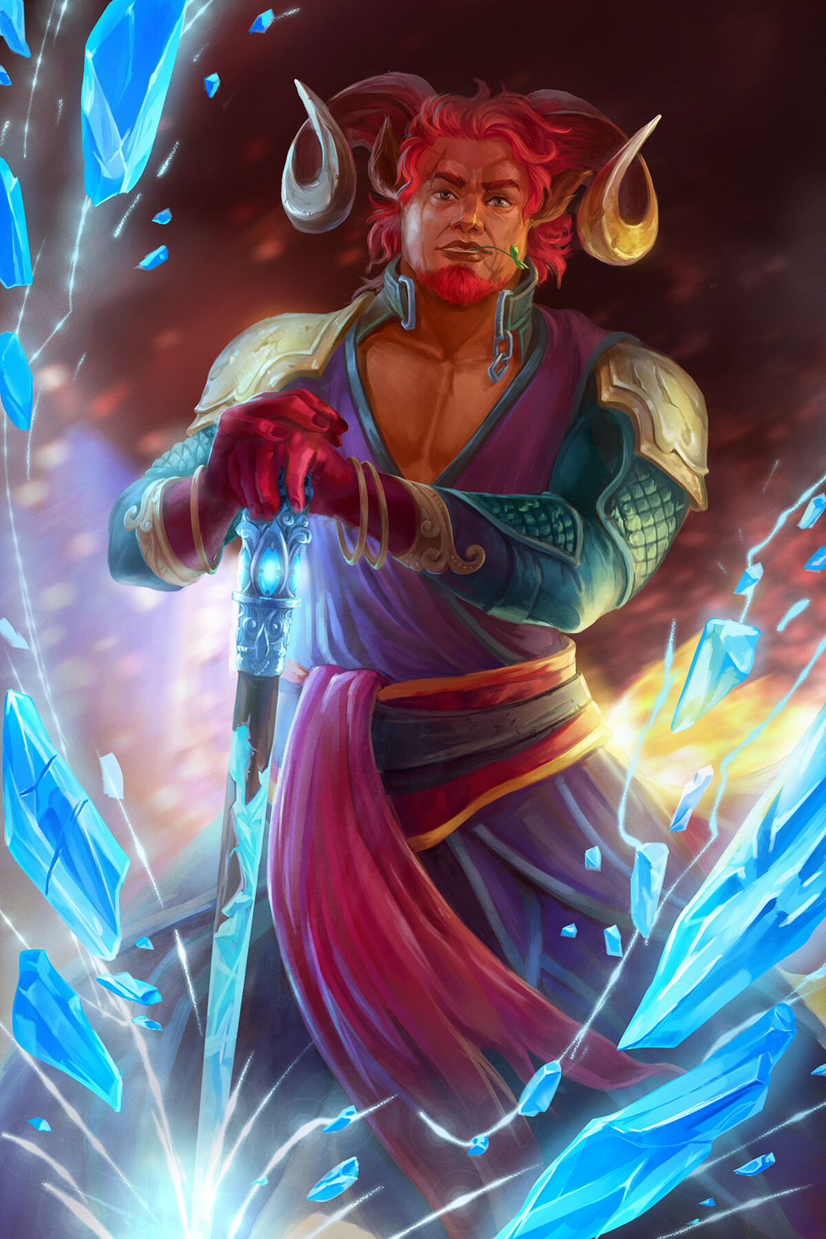 ArtStation - The signs of the zodiac - Aries