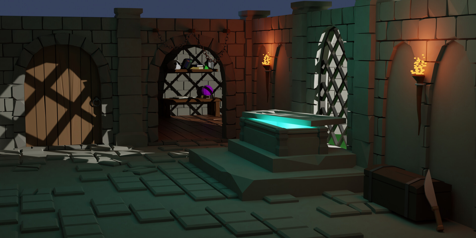 ArtStation - Dungeon Scene